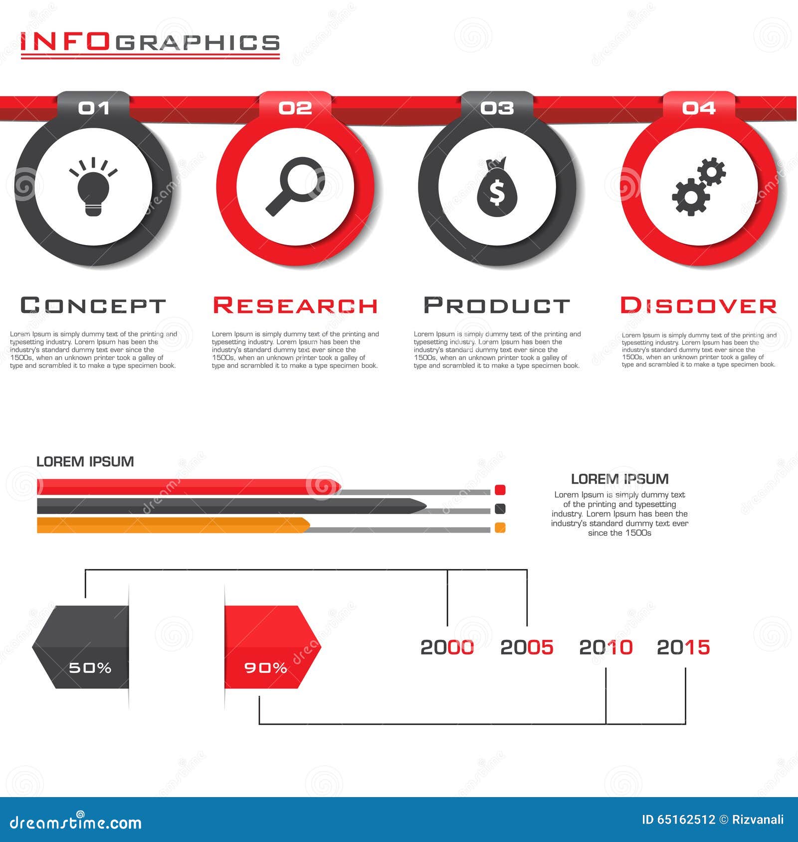 Multi Purpose Infographic Vector Design Template Stock Vector ...