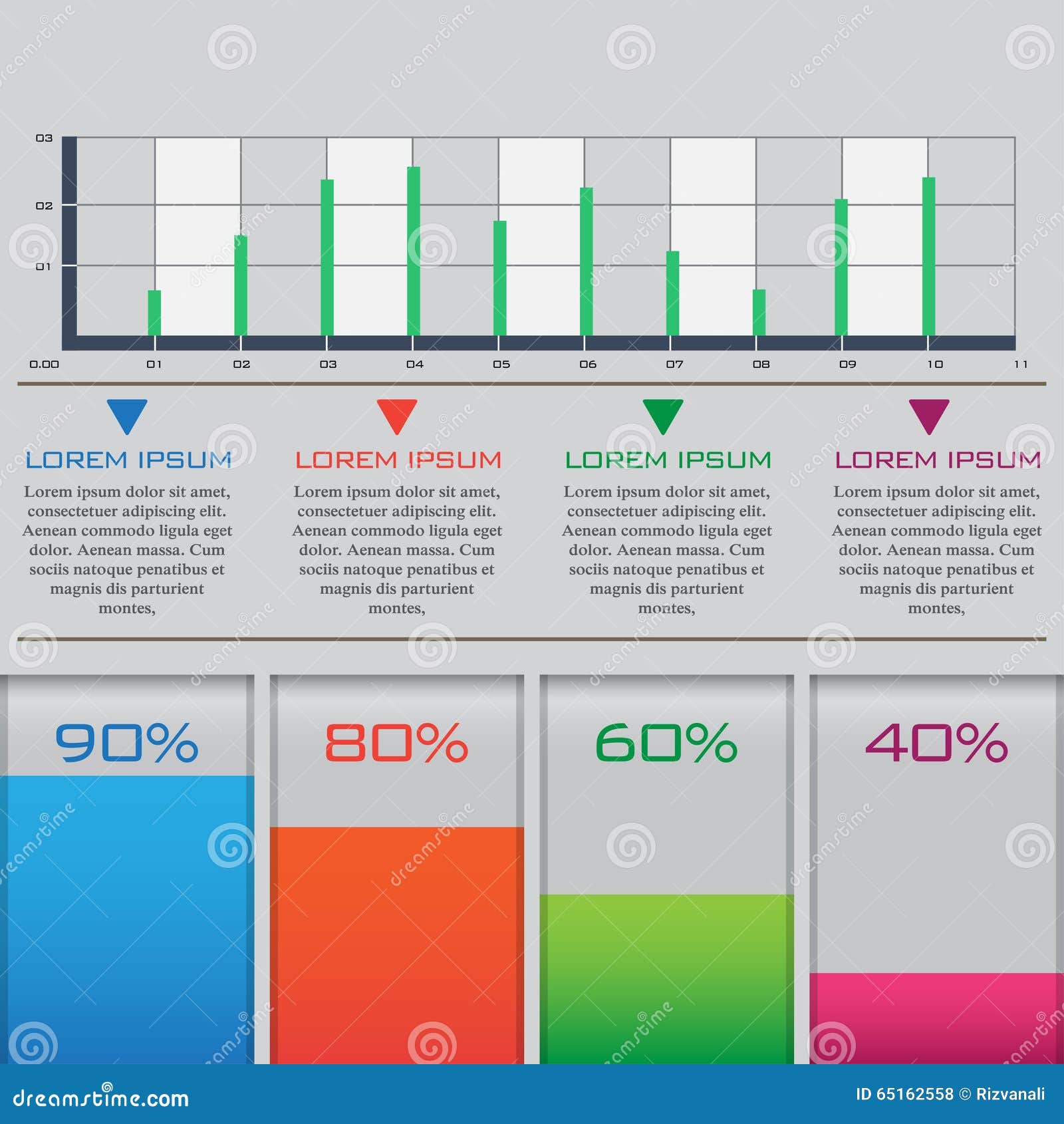 Multi Purpose Infographic Vector Design Template Stock Vector ...