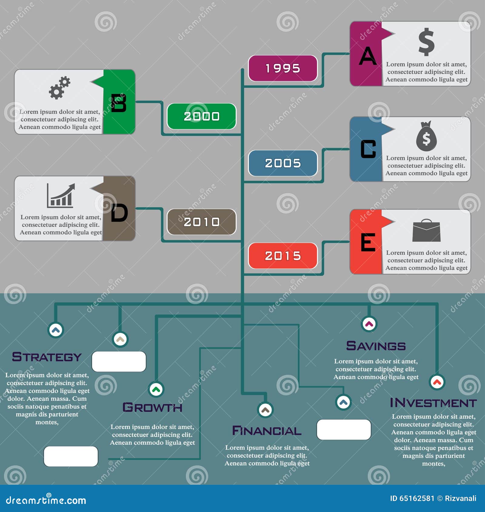 Multi Purpose Infographic Vector Design Template Stock Vector ...