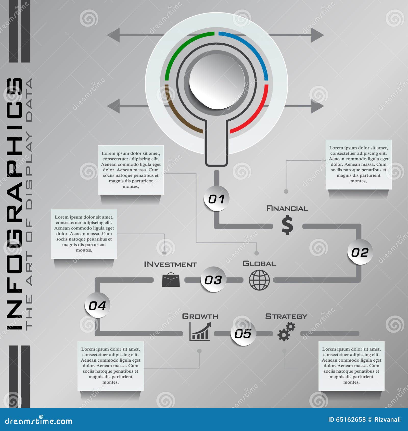 Multi Purpose Infographic Vector Design Template Stock Vector ...