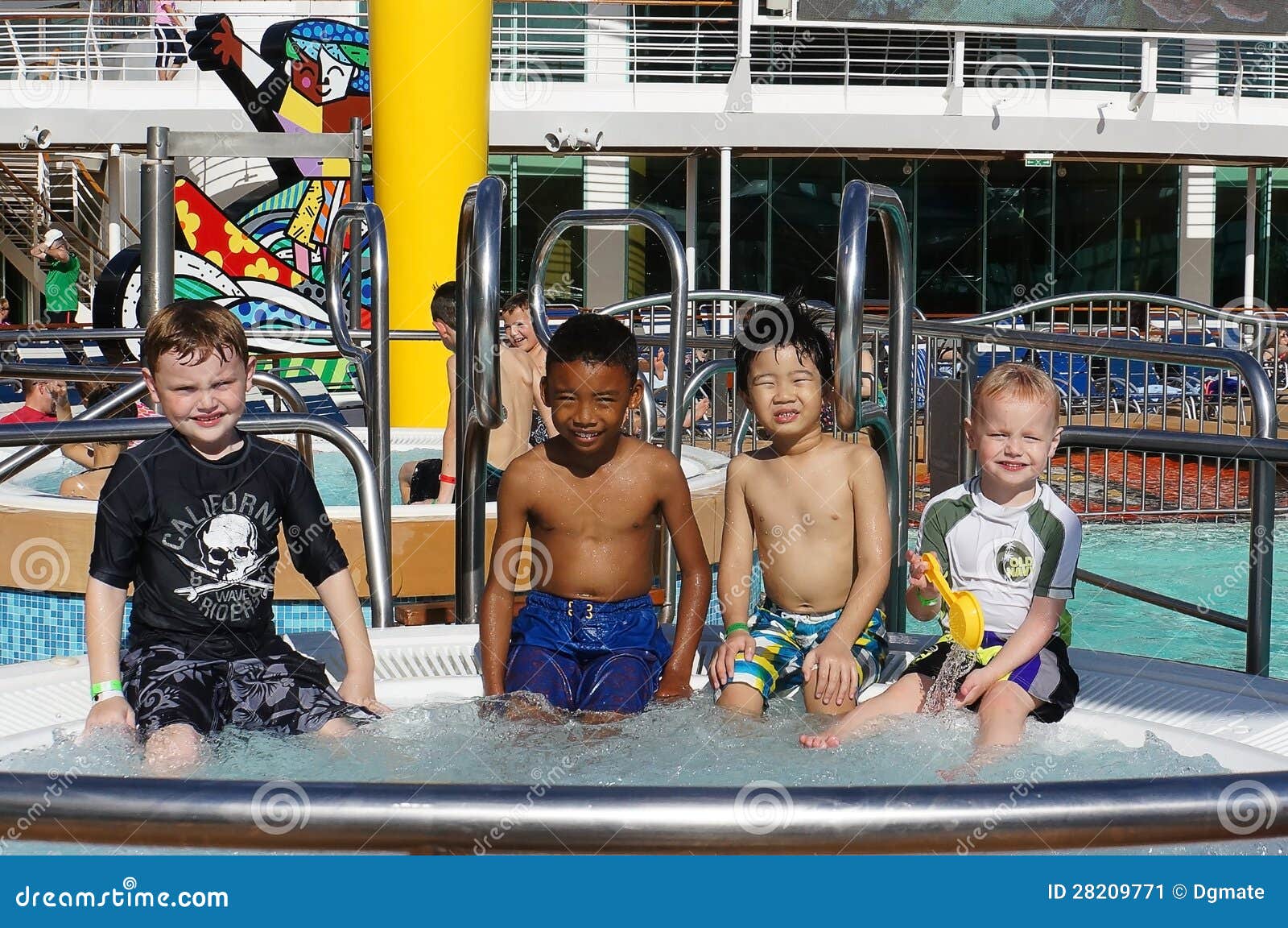 Multi race children editorial photo. Image of carribean - 28209771