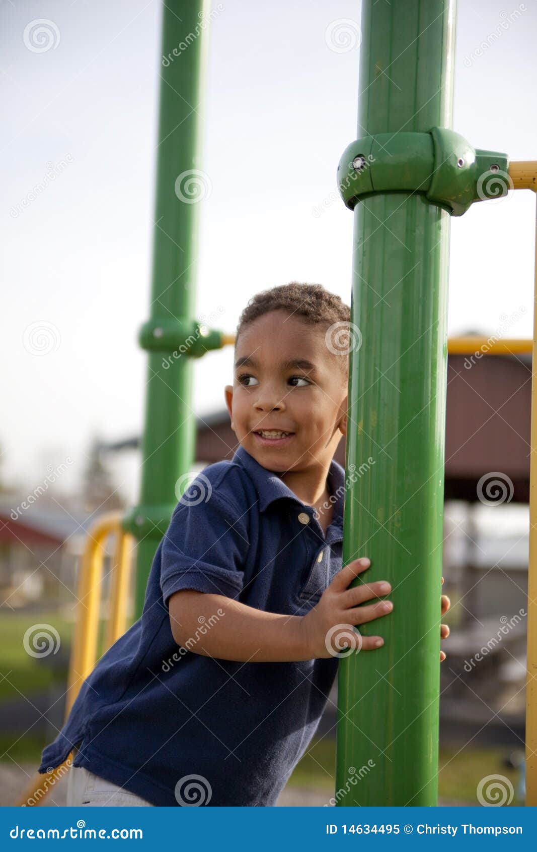 Multi-racial Boy at the Park Stock Image - Image of smile, smiling ...