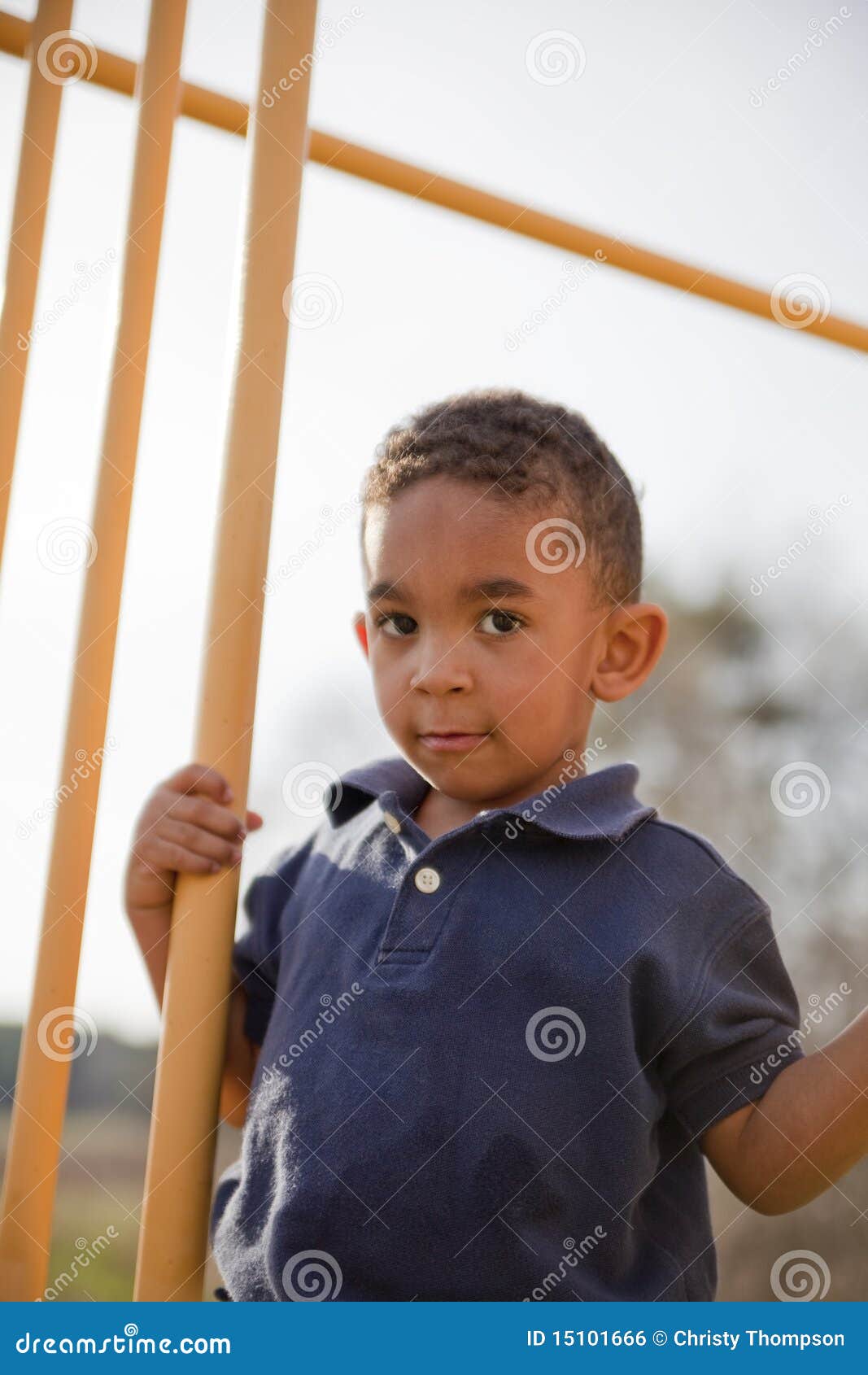 Multi-racial Boy at the Park Stock Photo - Image of child, american ...