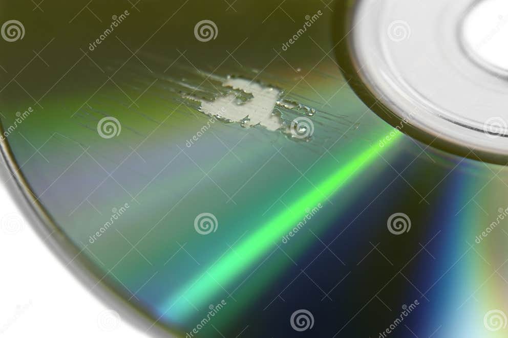Multi scratched CD surface stock photo. Image of particulars - 22342542