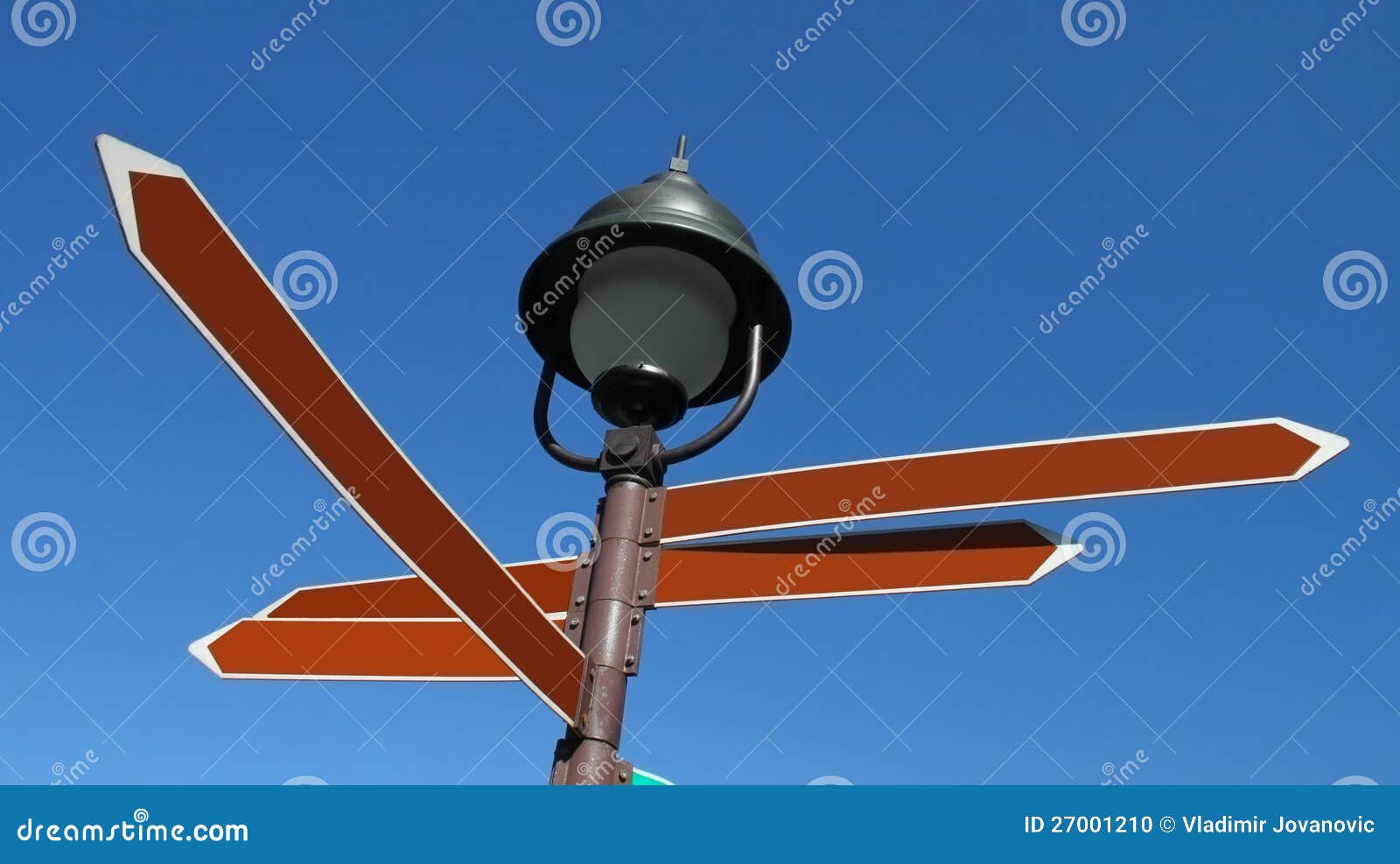 Multi sign post stock photo. Image of arrow, blue, display - 27001210