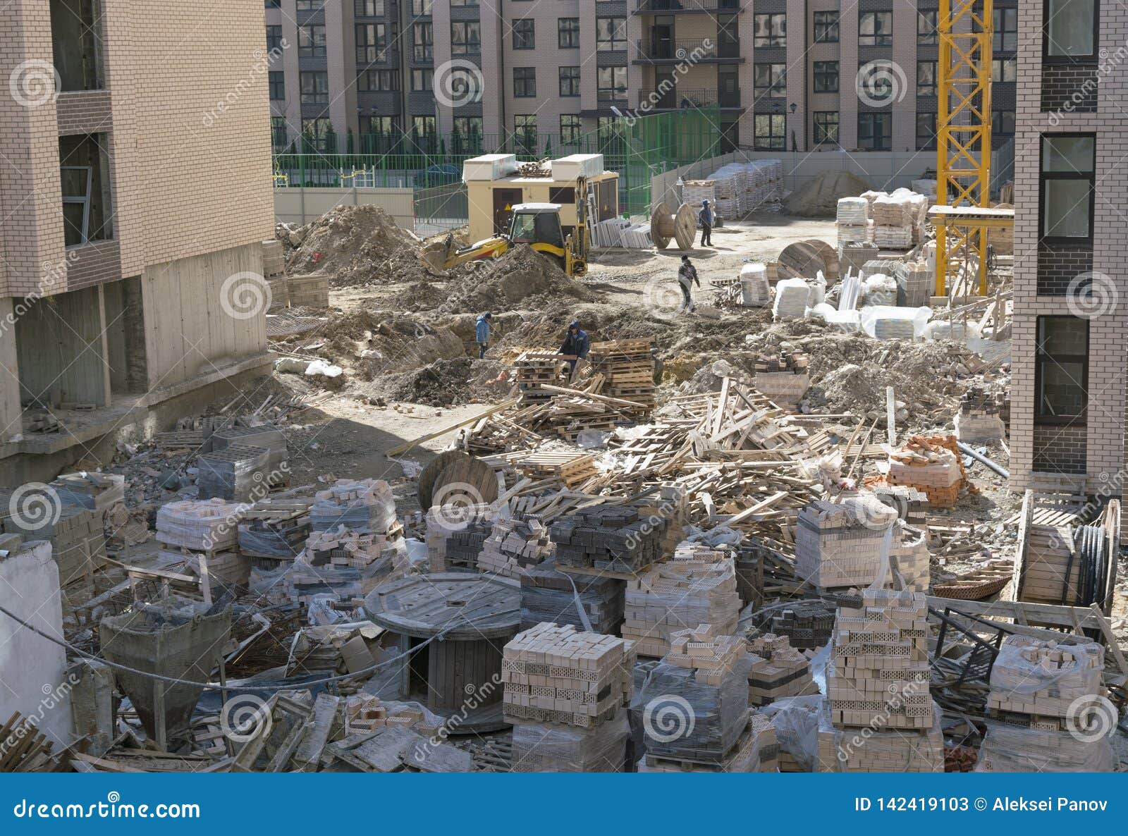 Multi-storey Building. Construction of Multi-storey Residential ...