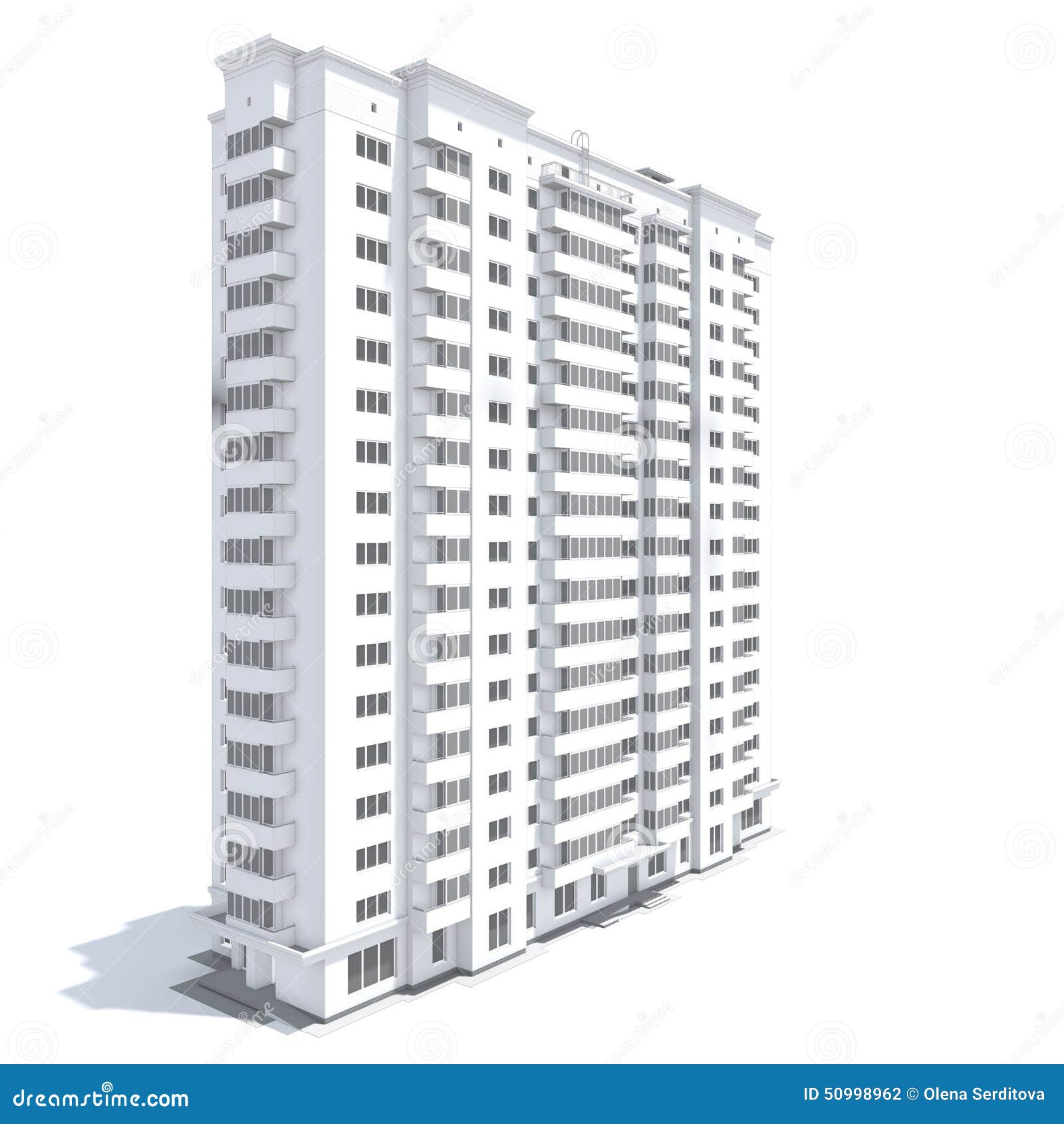 Multi-storey building stock illustration. Illustration of glass - 50998962