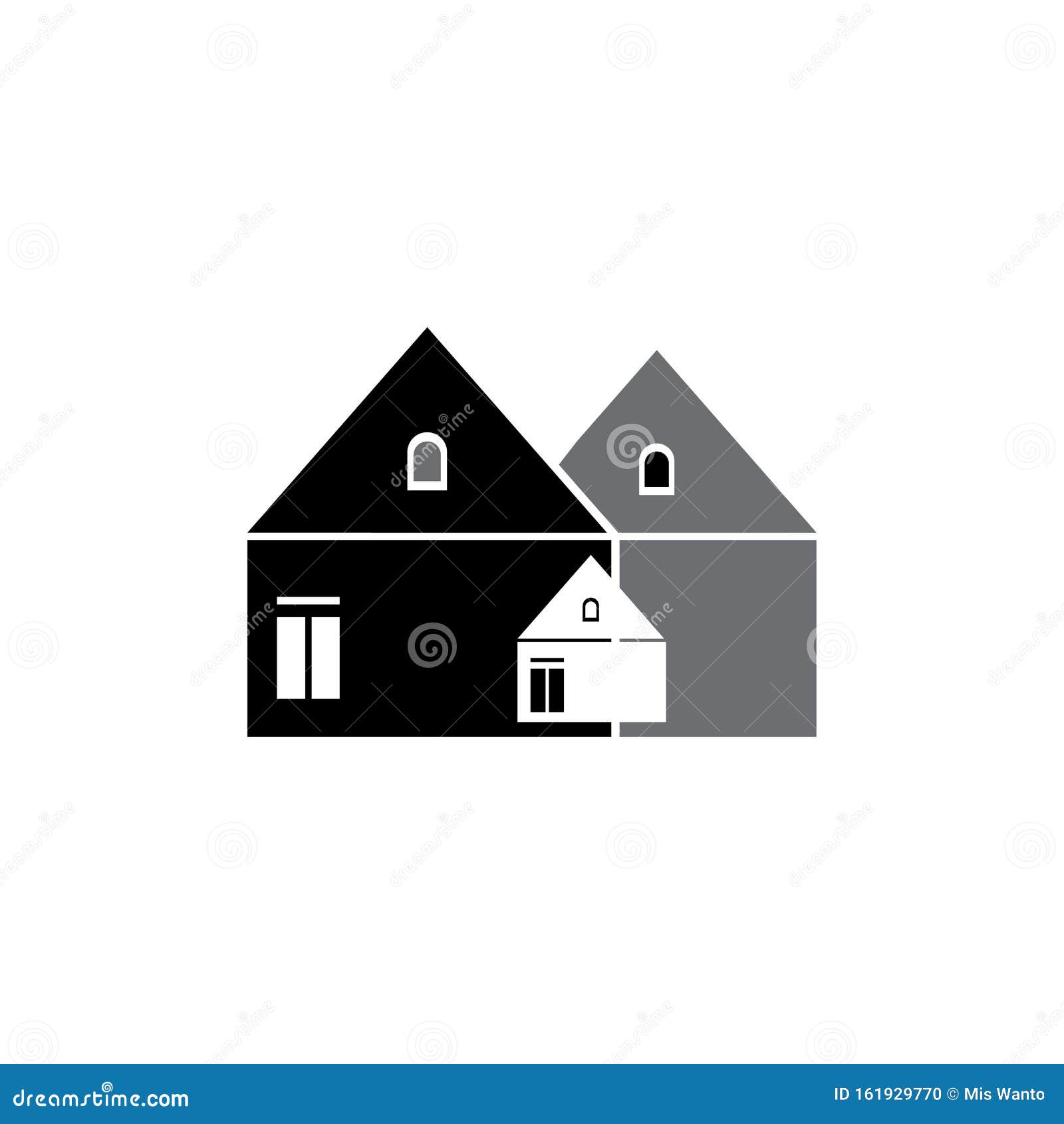 Multi-storey Building Logos and Symbol Stock Vector - Illustration of ...