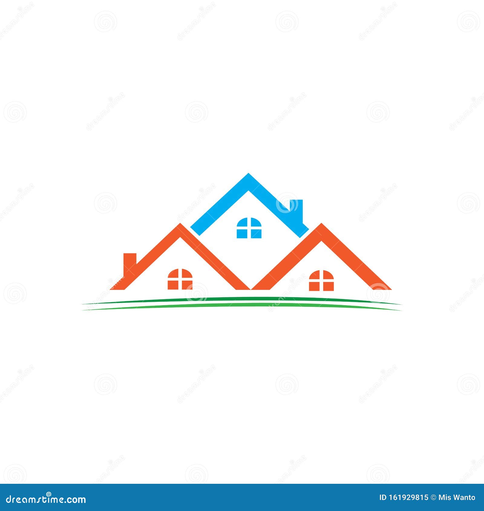 Multi-storey Building Logos and Symbol Stock Vector - Illustration of ...