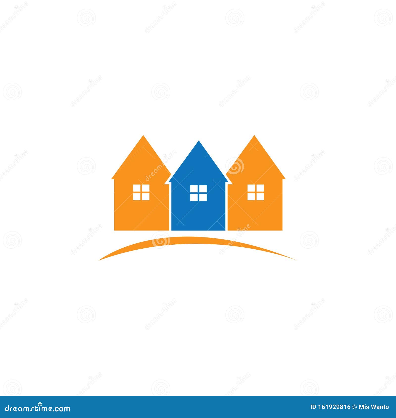 Multi-storey Building Logos and Symbol Stock Vector - Illustration of ...