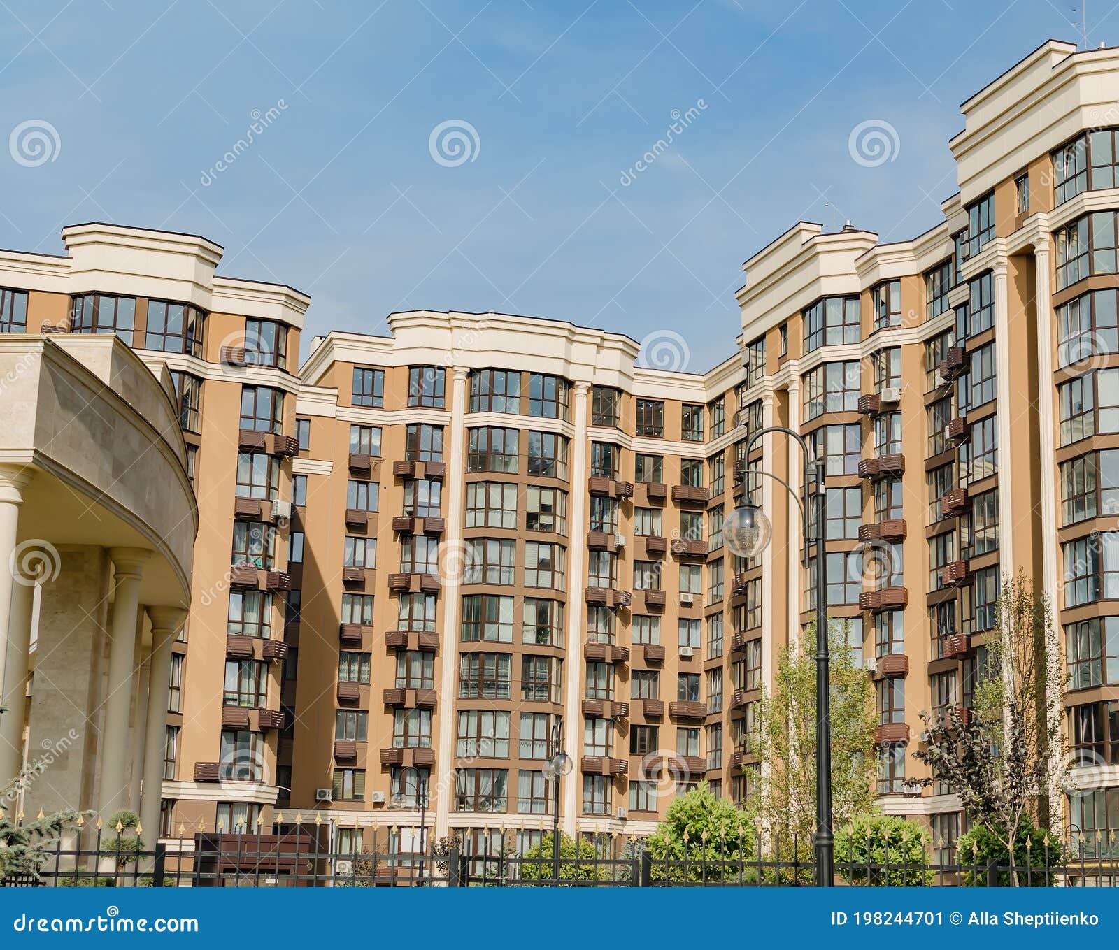 Multi-storey Building, Modern Architecture in a Big City Stock Image ...