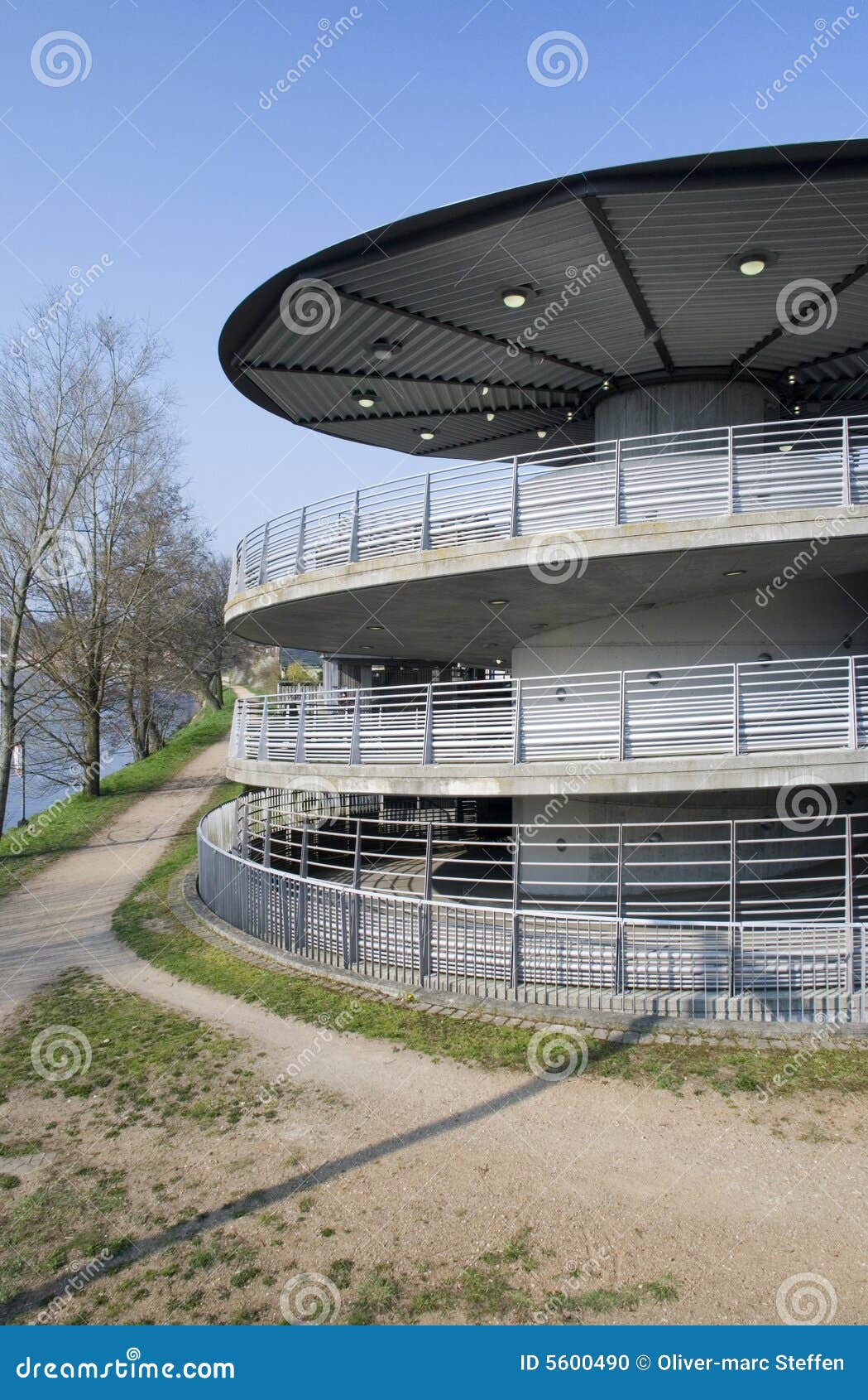 Multi-storey car park stock photo. Image of railing, luebeck - 5600490