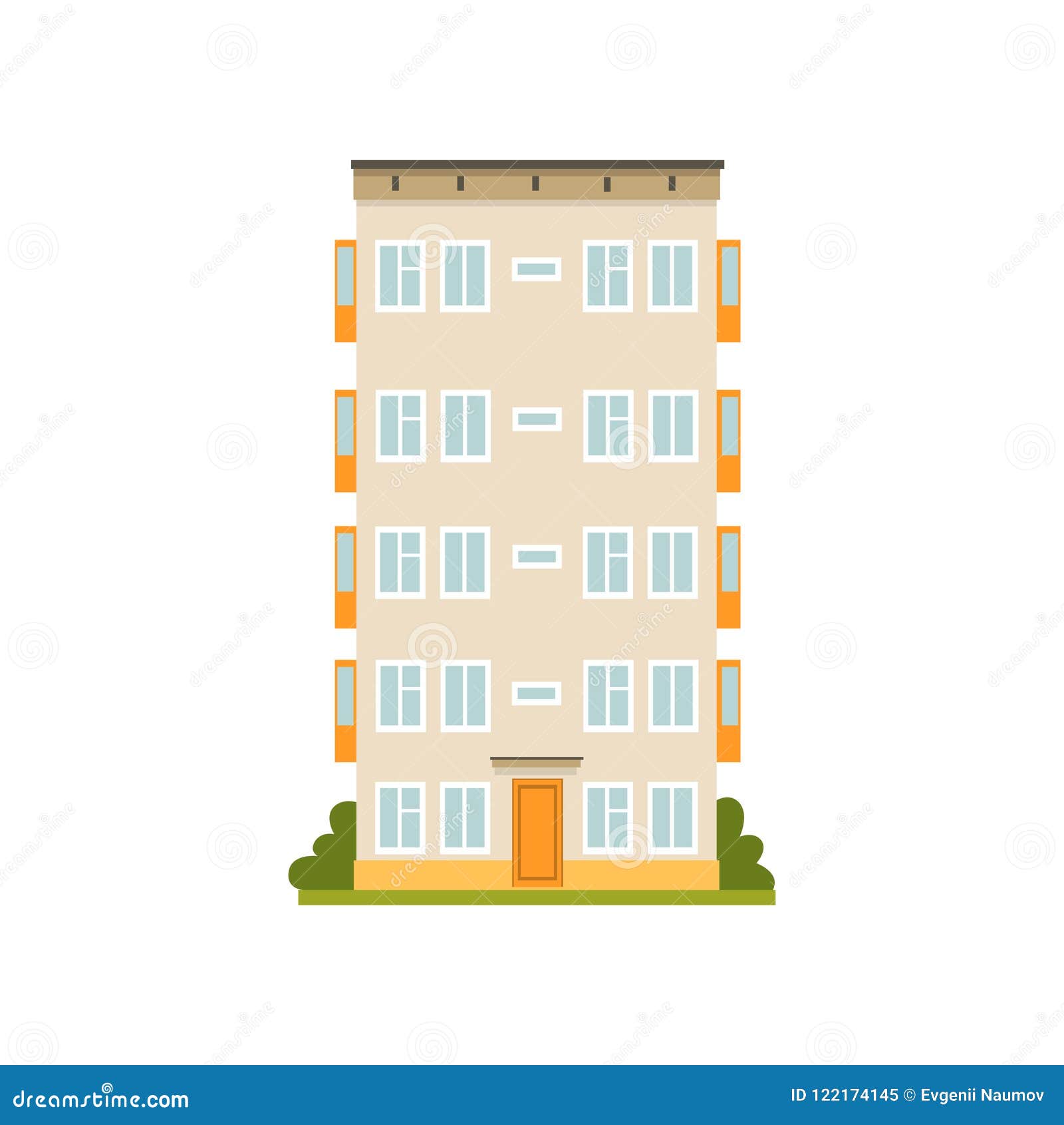 Multi Storey Panel House Facade, Urban Architecture and City ...