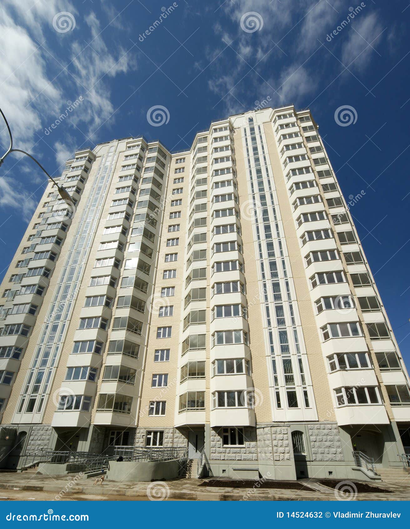 Multi-storey Residential Building Stock Photo - Image of moscow, storey ...