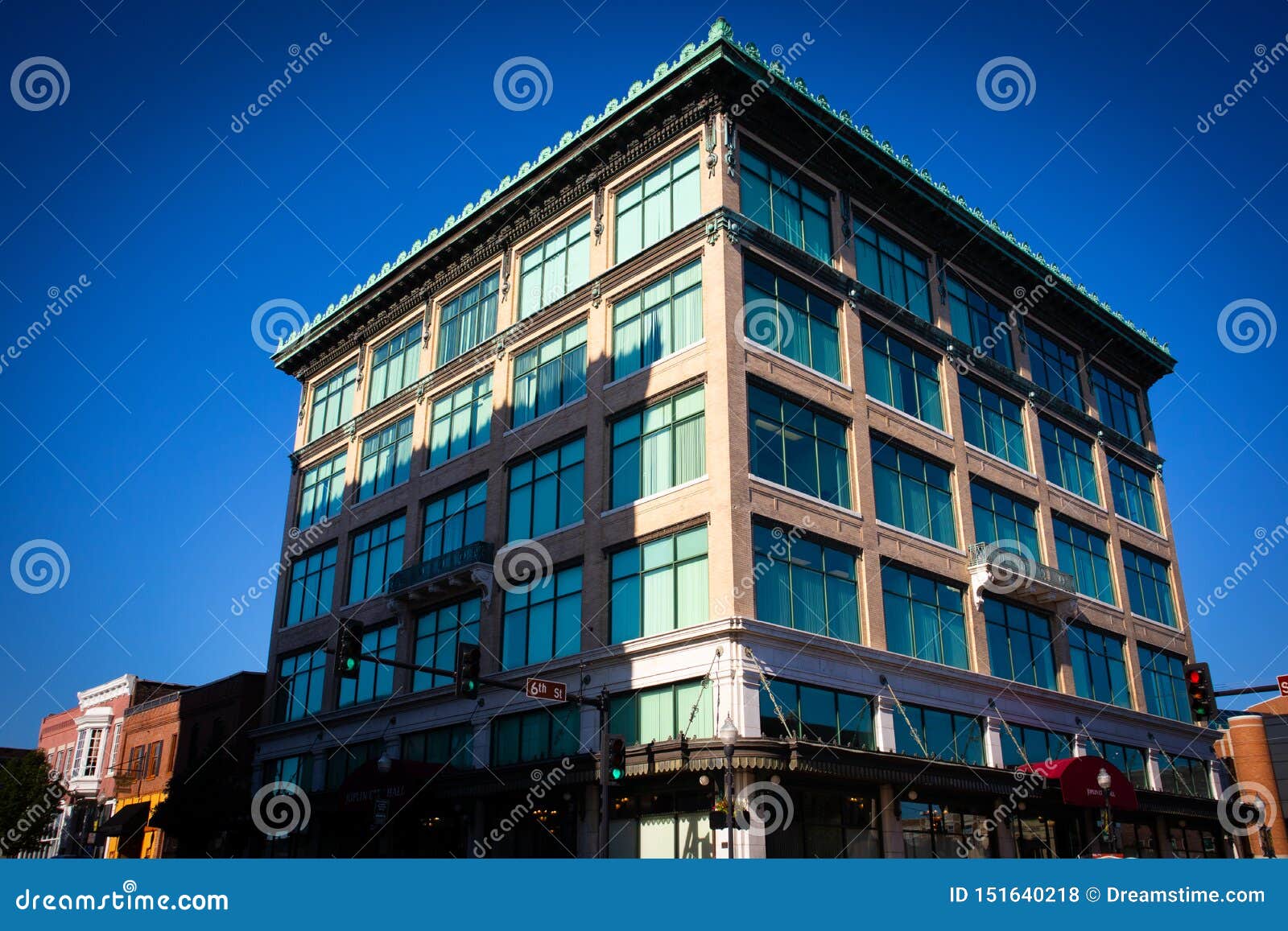 Multi-Storied Office Building with Color Windows Editorial Stock Photo ...