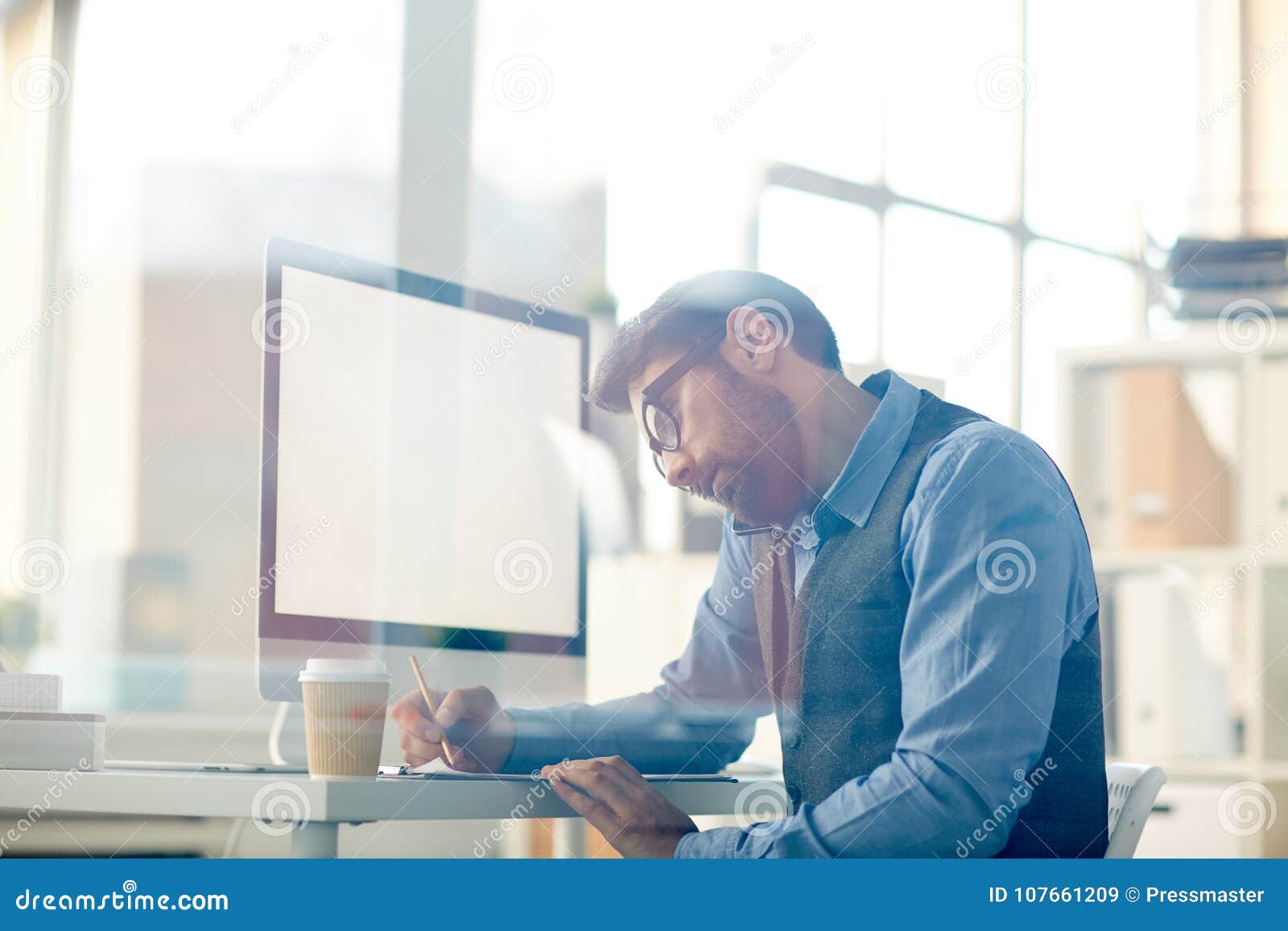 Multi-task work stock image. Image of professional, businessman - 107661209
