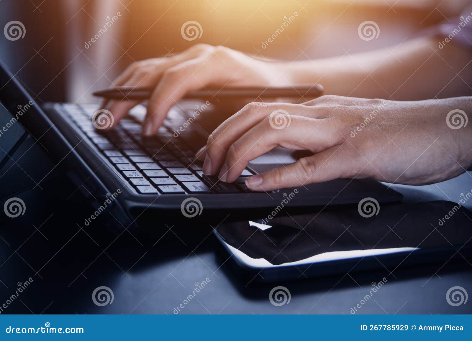 Multi-tasking Businessman Working in the Office. he is Using Touchpad ... Multi-tasking Businessman Working in the Office. he is Using Touchpad ...