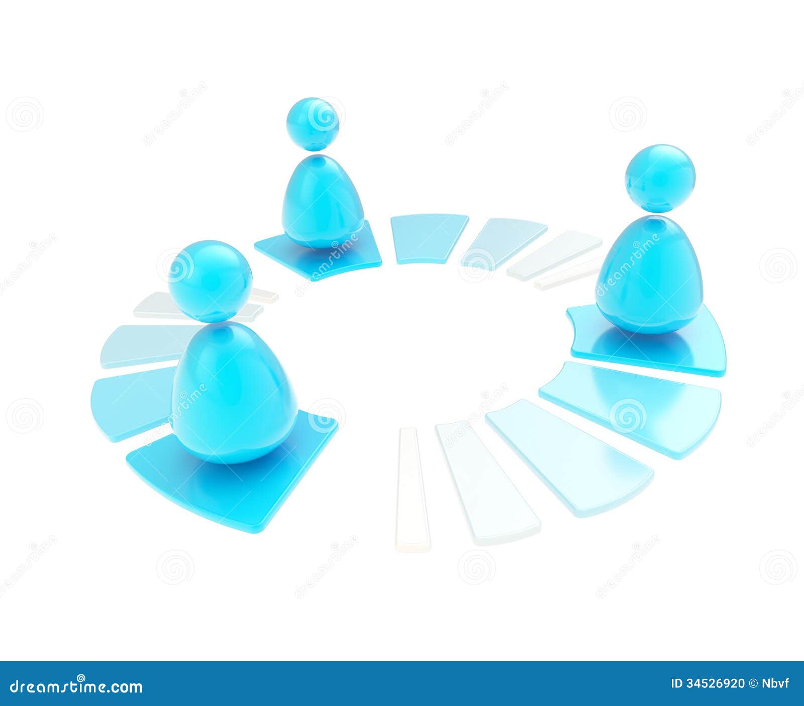 Multi User Network Connection Emblem Icon Isolated Stock Illustration ...