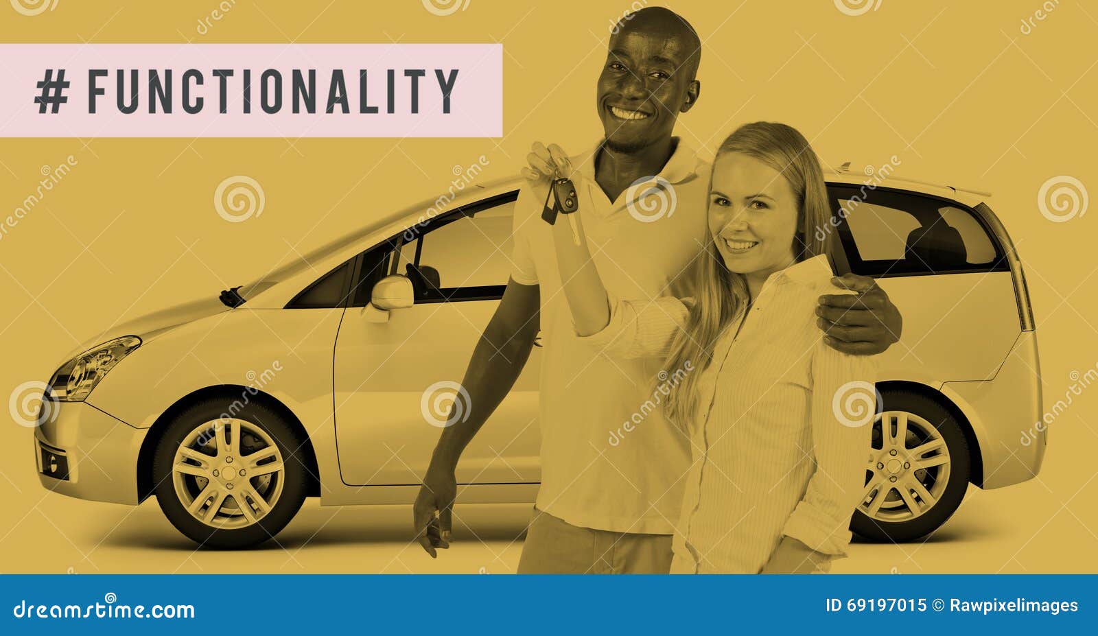 Multi Utility Vehicle Car Functionality Concept Stock Illustration ...