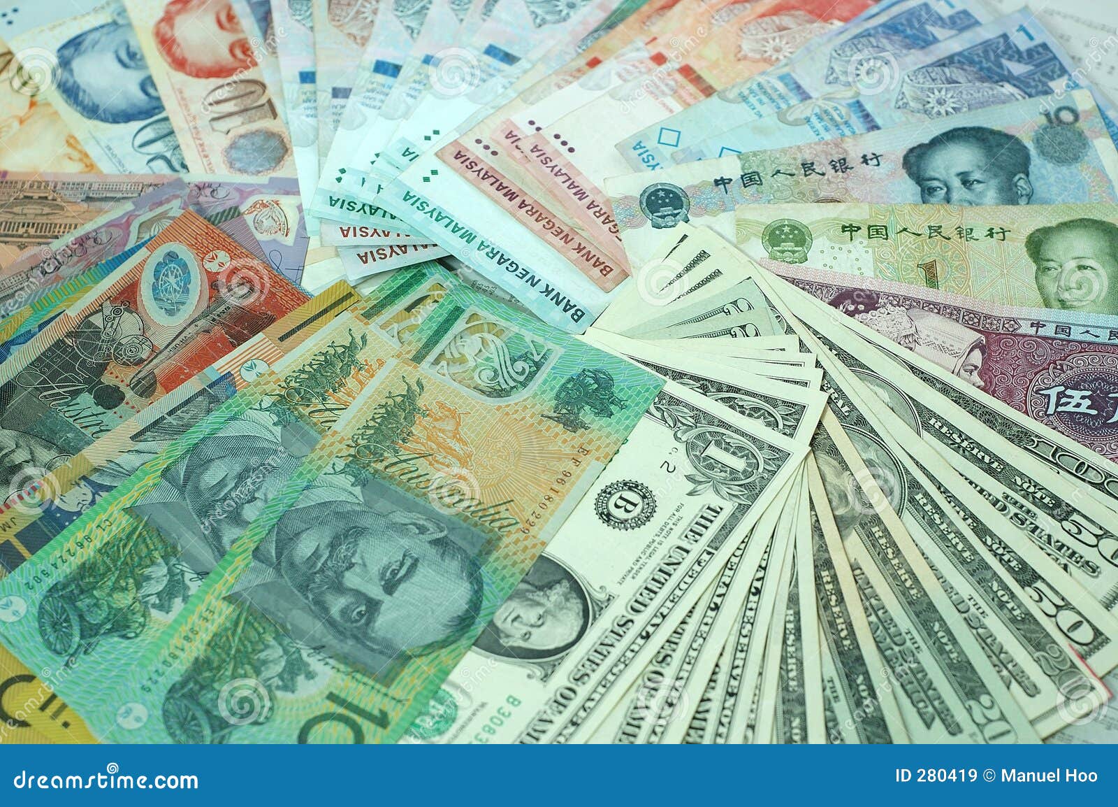 Multi valuta immagine stock. Immagine di australia, cina - 280419