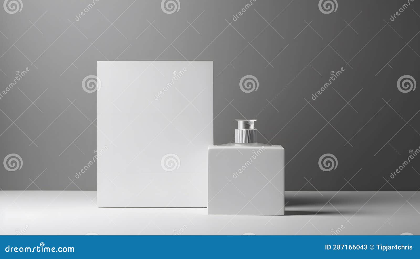 Multi-Volume Perfume Display: Cylinder Bottle Mockup in 3D Vector Stock ...