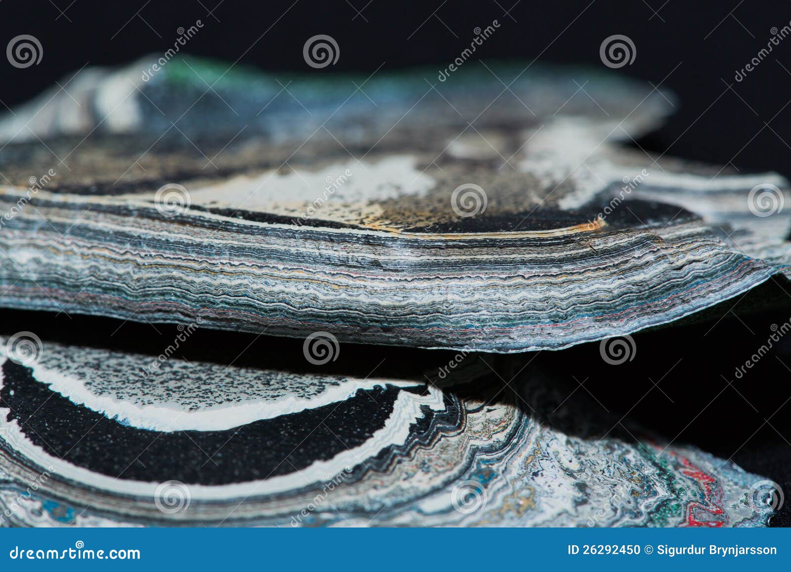 Multible powdercoat layers stock photo. Image of labor - 26292450