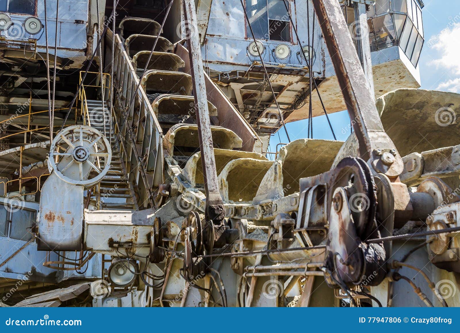 Giant Stacker (absetzer) Takraf Ers 710 Stock Photography ...