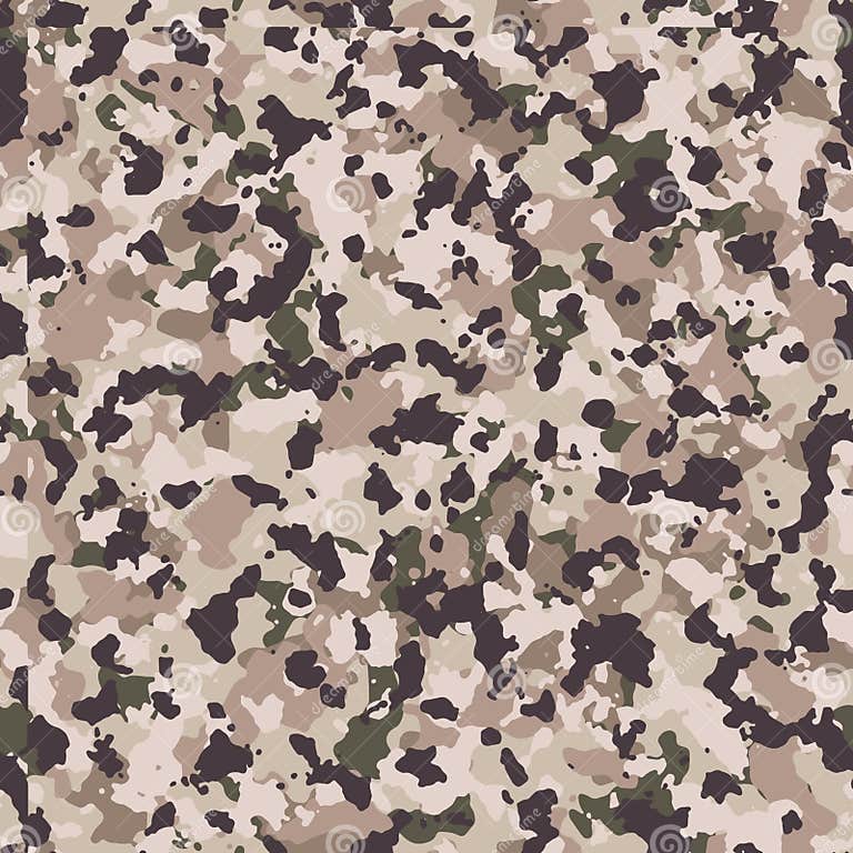 Multicam Camo Seamless Pattern Stock Vector - Illustration of camo ...