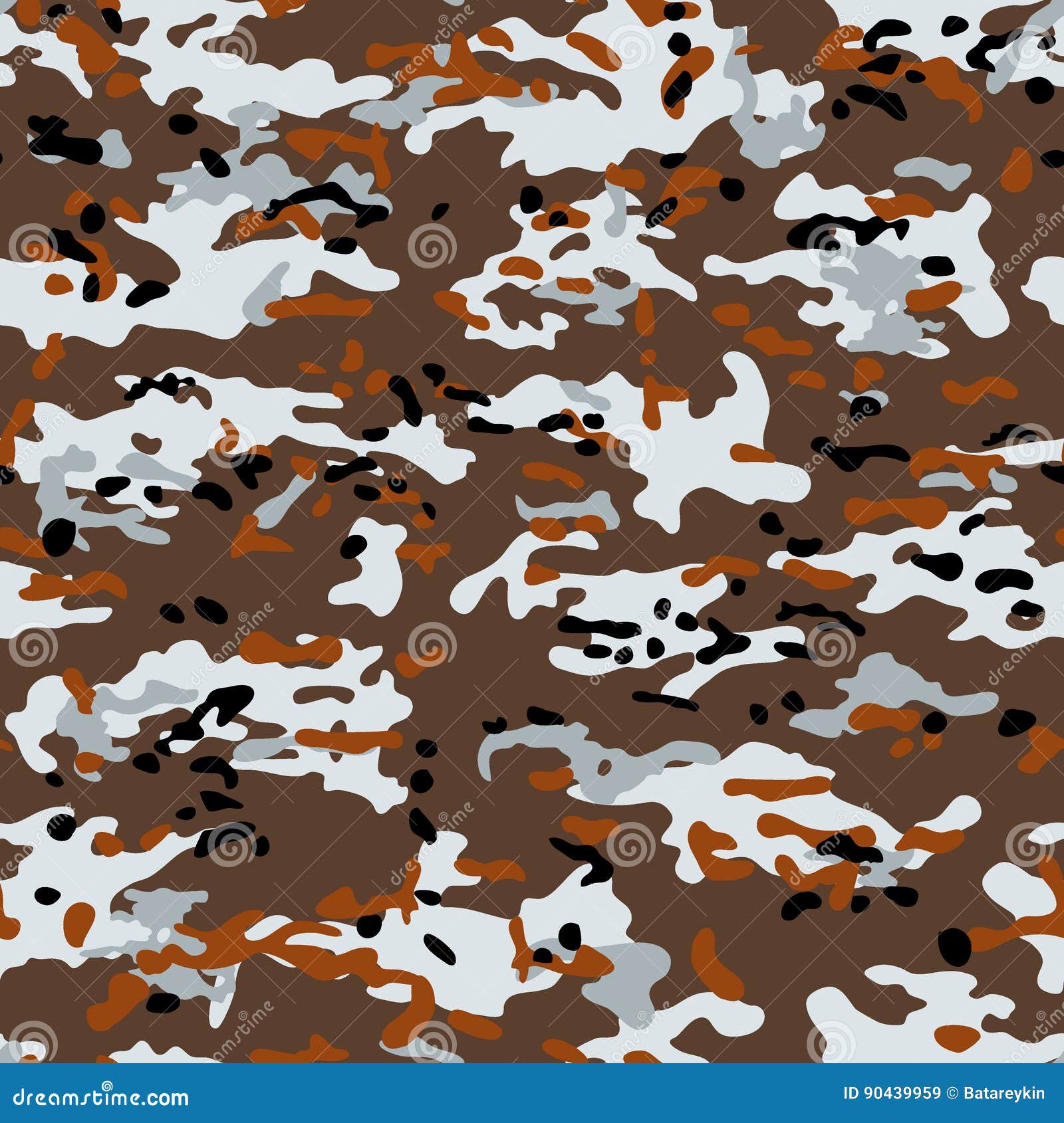 Multicam Camouflage Seamless Patterns Stock Vector - Illustration of ...