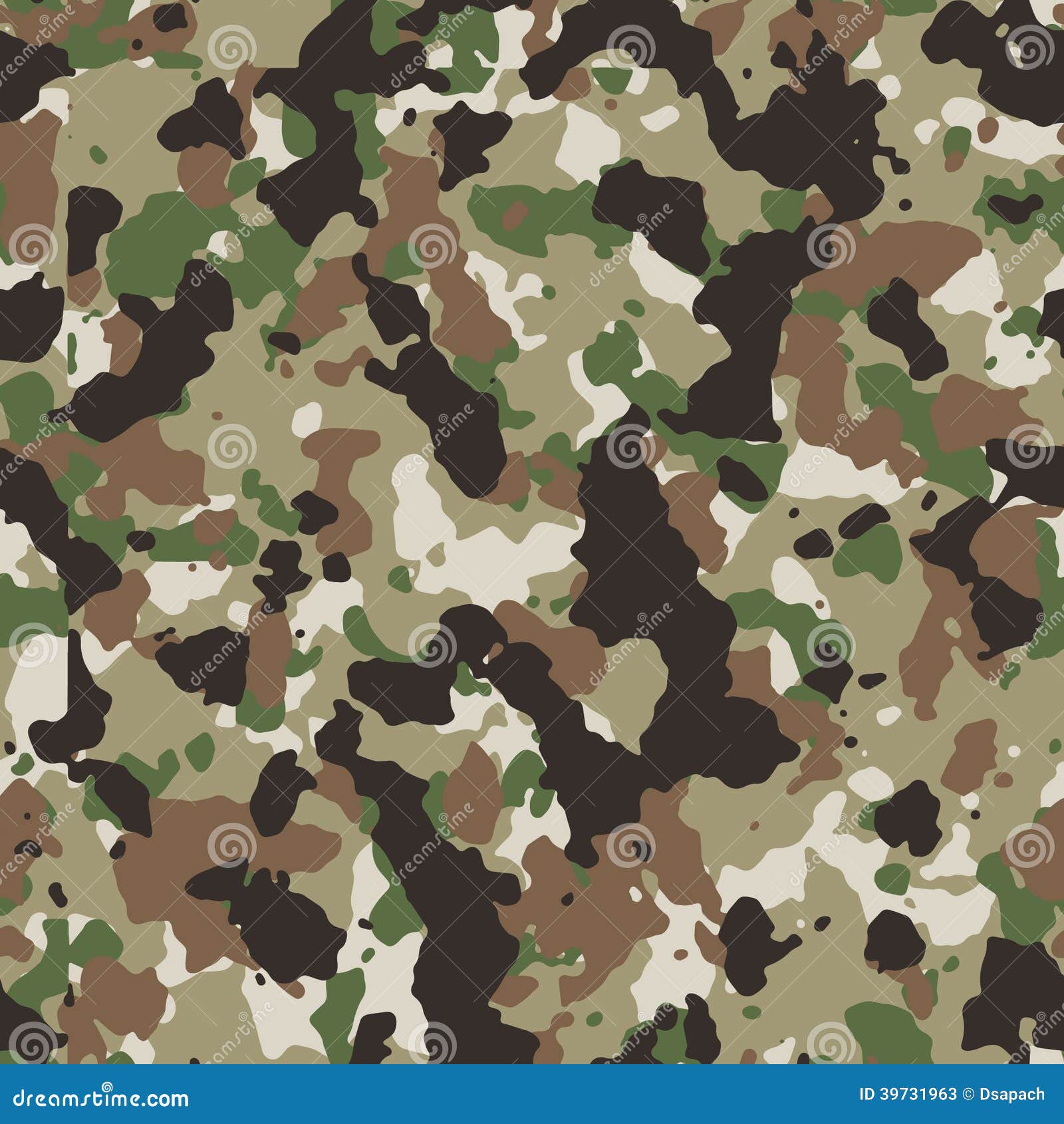 Multicam seamless camo stock vector. Illustration of hidden - 39731963
