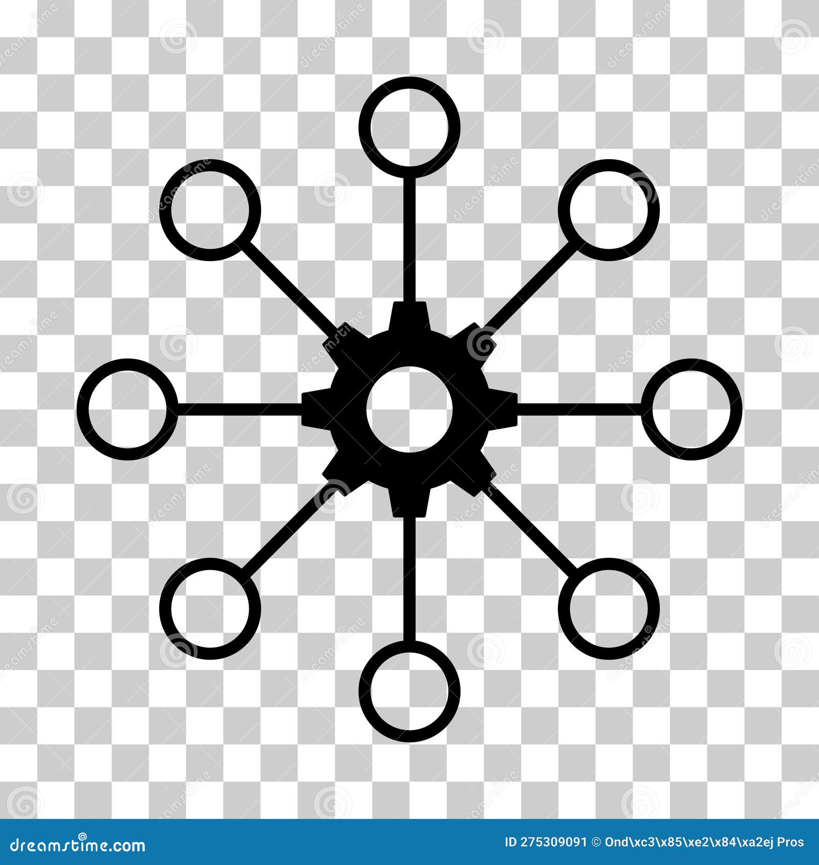 Multichannel Digital Design Icon, Omnichannel Flat Web Symbol, Internet ...