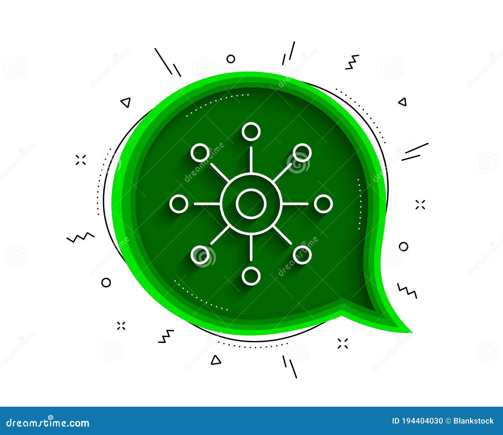 Multichannel Line Icon. Multitasking Sign. Vector Stock Vector ...