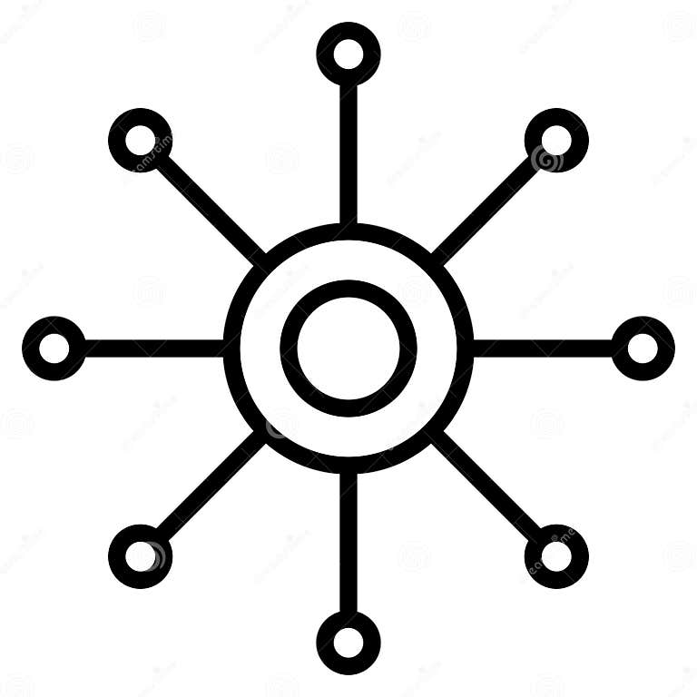 Multichannel Vector Icon. Multitasking Illustration Icon. Omnichannel ...