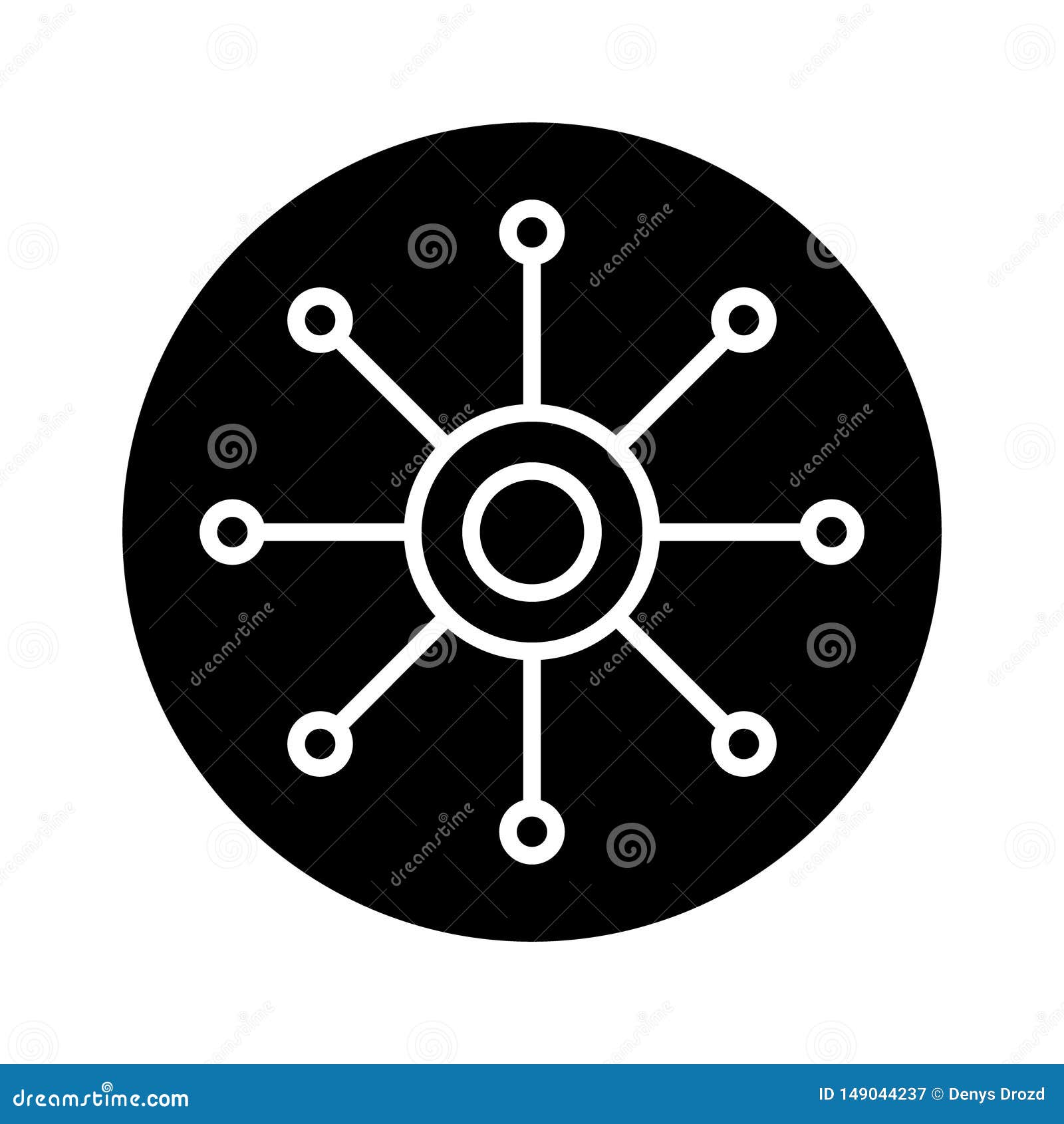 Multichannel Vector Icon. Multitasking Illustration Icon. Omnichannel ...