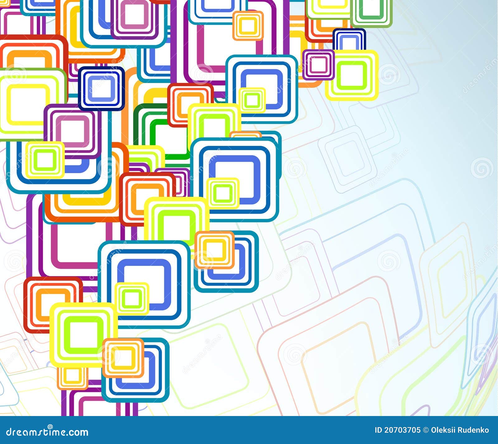 Multicolor Abstract Background Stock Illustration - Illustration of ...