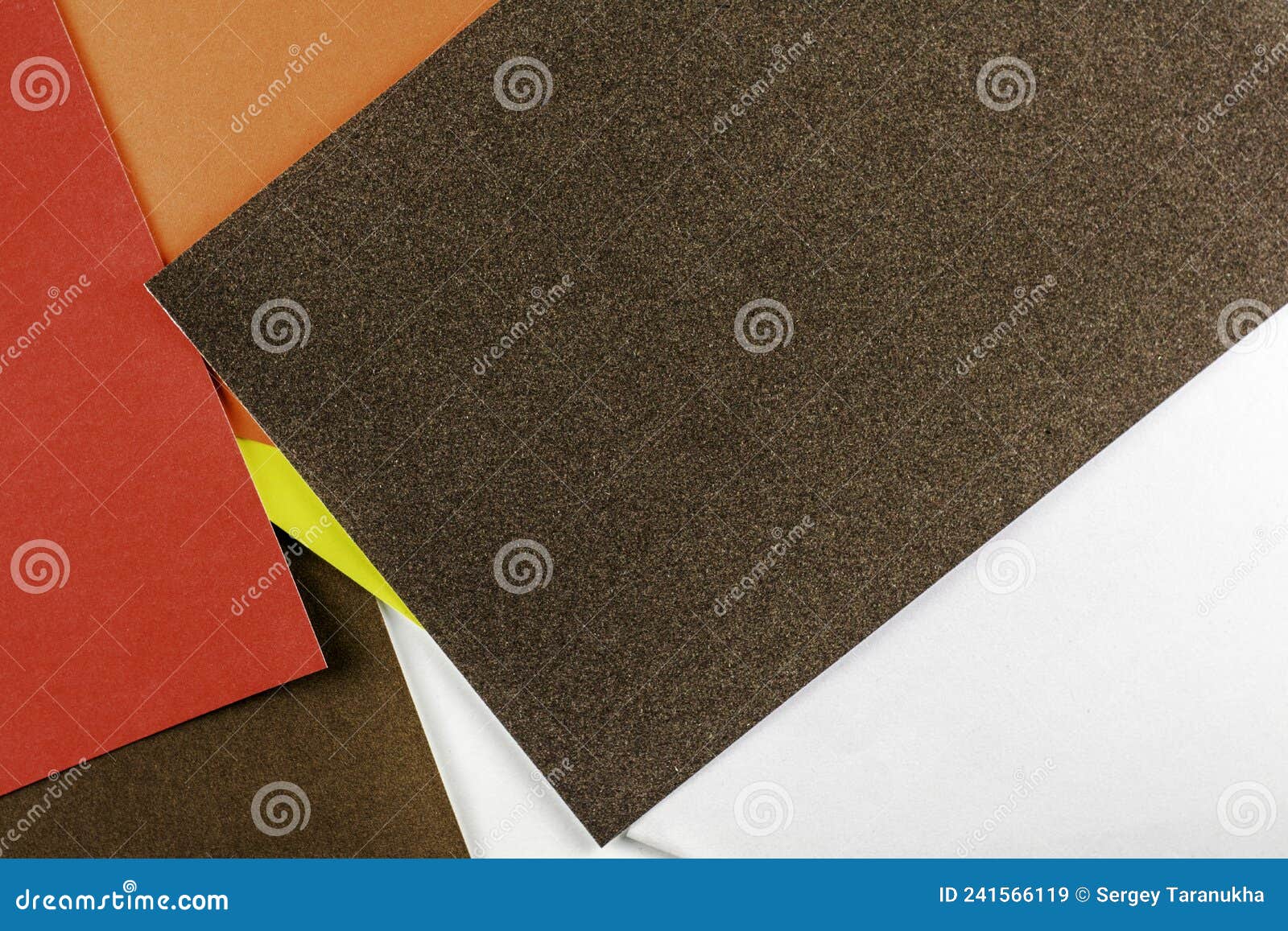 Multicolor Abstract Background Made of Colored Paper Sheets Stock Image ...