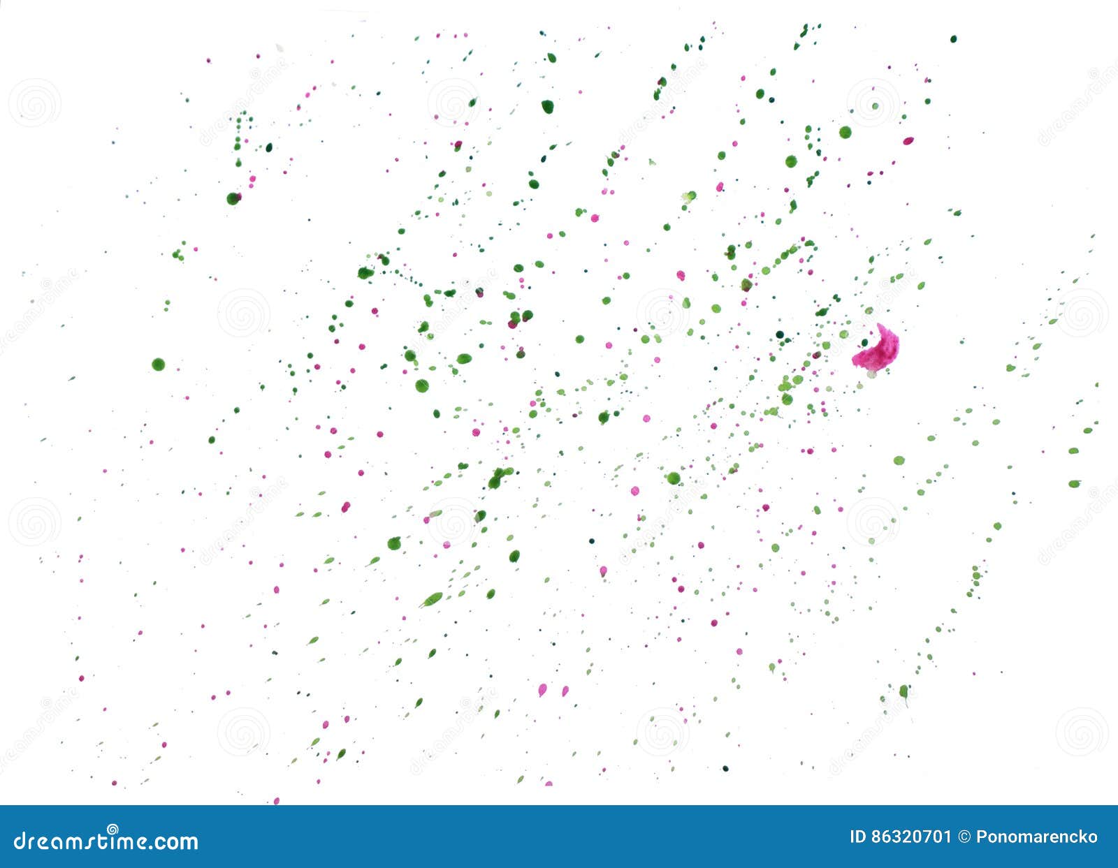 Multicolor Abstract Blots Handmade Stock Image - Image of color, splash ...