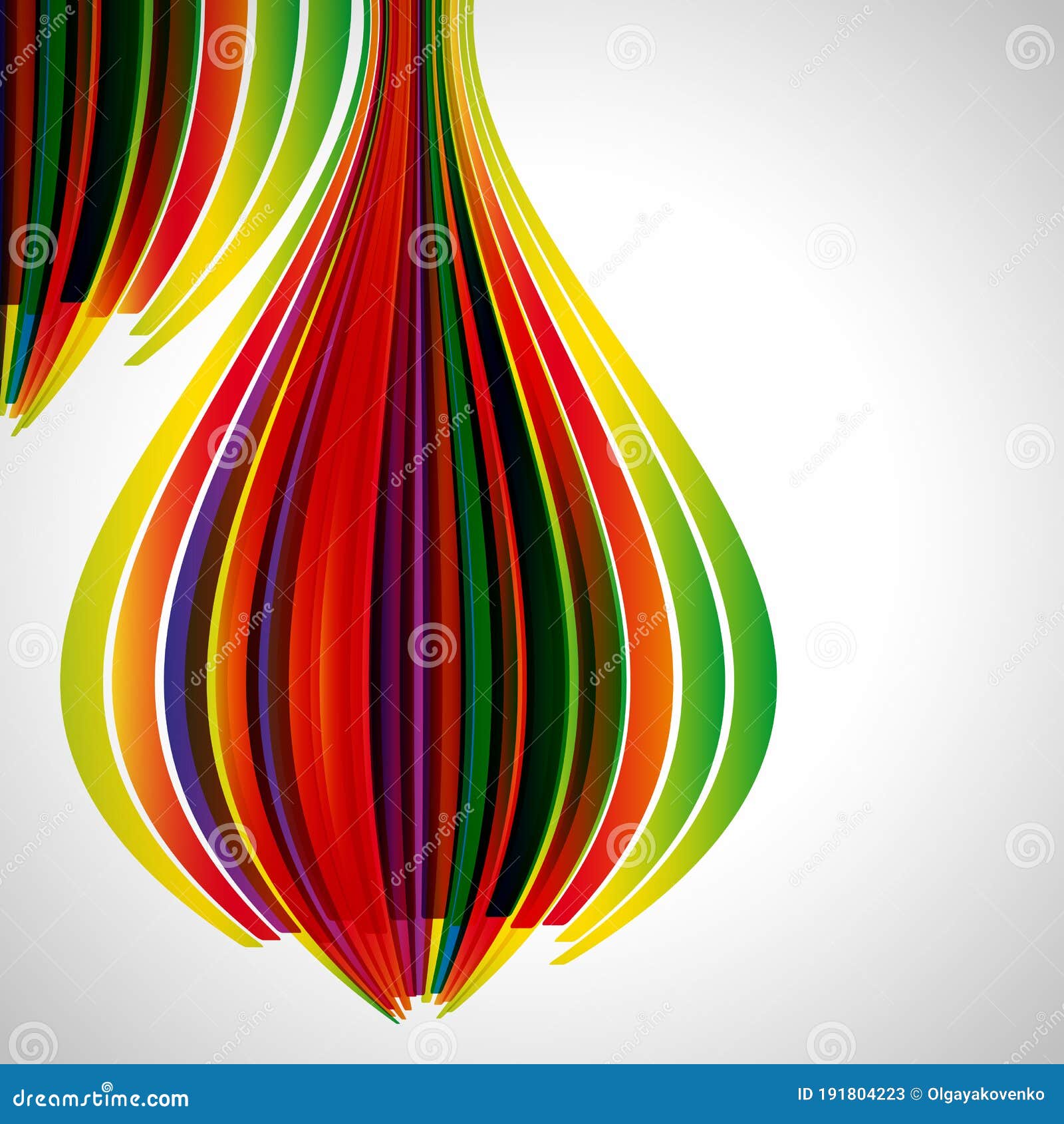 Multicolor Abstract Bright Background. Elements for Design Stock Vector ...