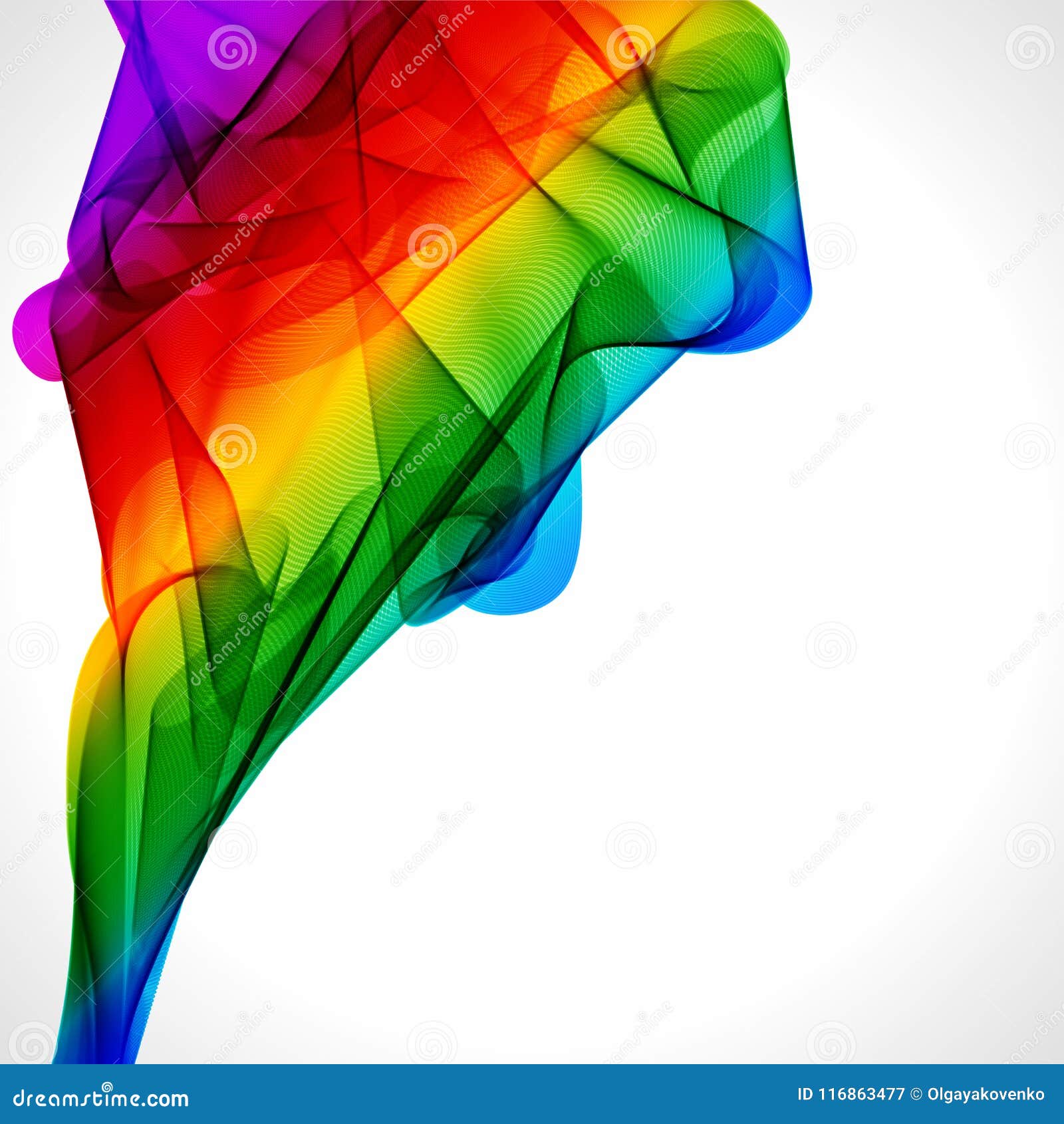 Multicolor Abstract Bright Background. Elements for Design Stock Vector ...