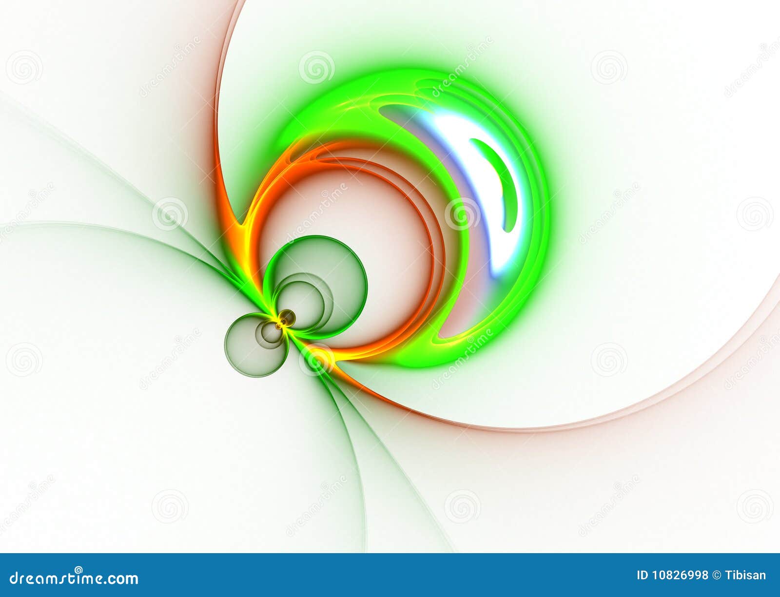 Multicolor abstract bug stock illustration. Illustration of curves ...