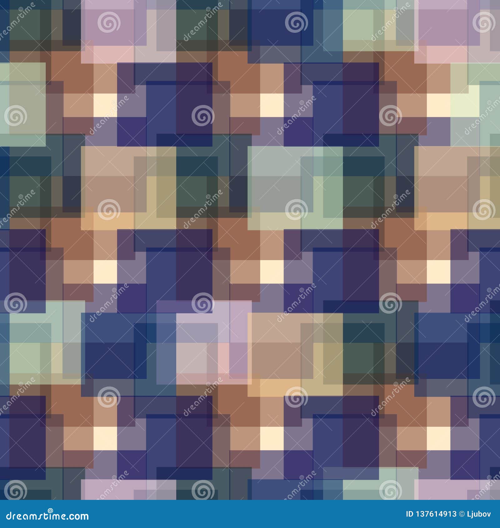 Multicolor Abstract Checkered Pattern in Vector. Print for Fabric ...