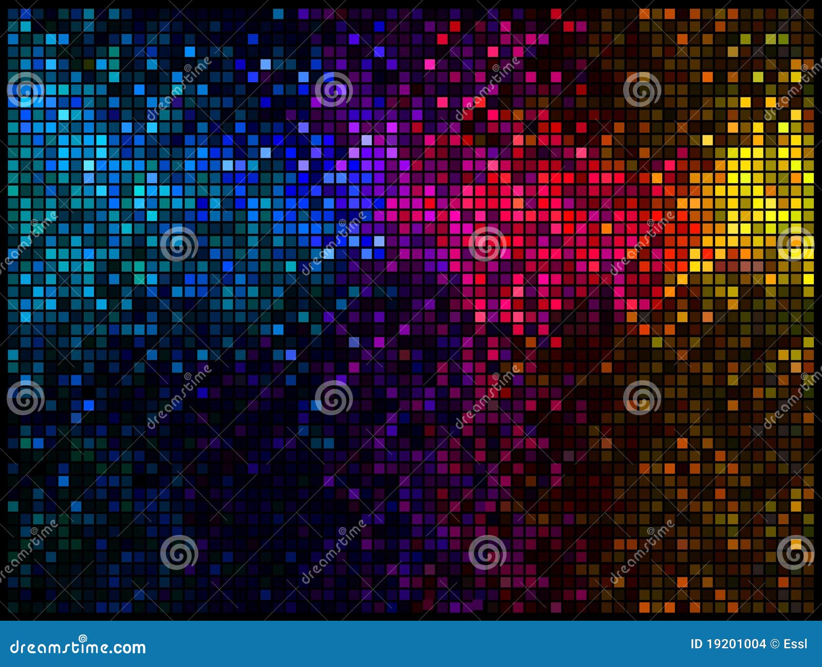 Multicolor Abstract Disco Background Stock Vector - Illustration of ...