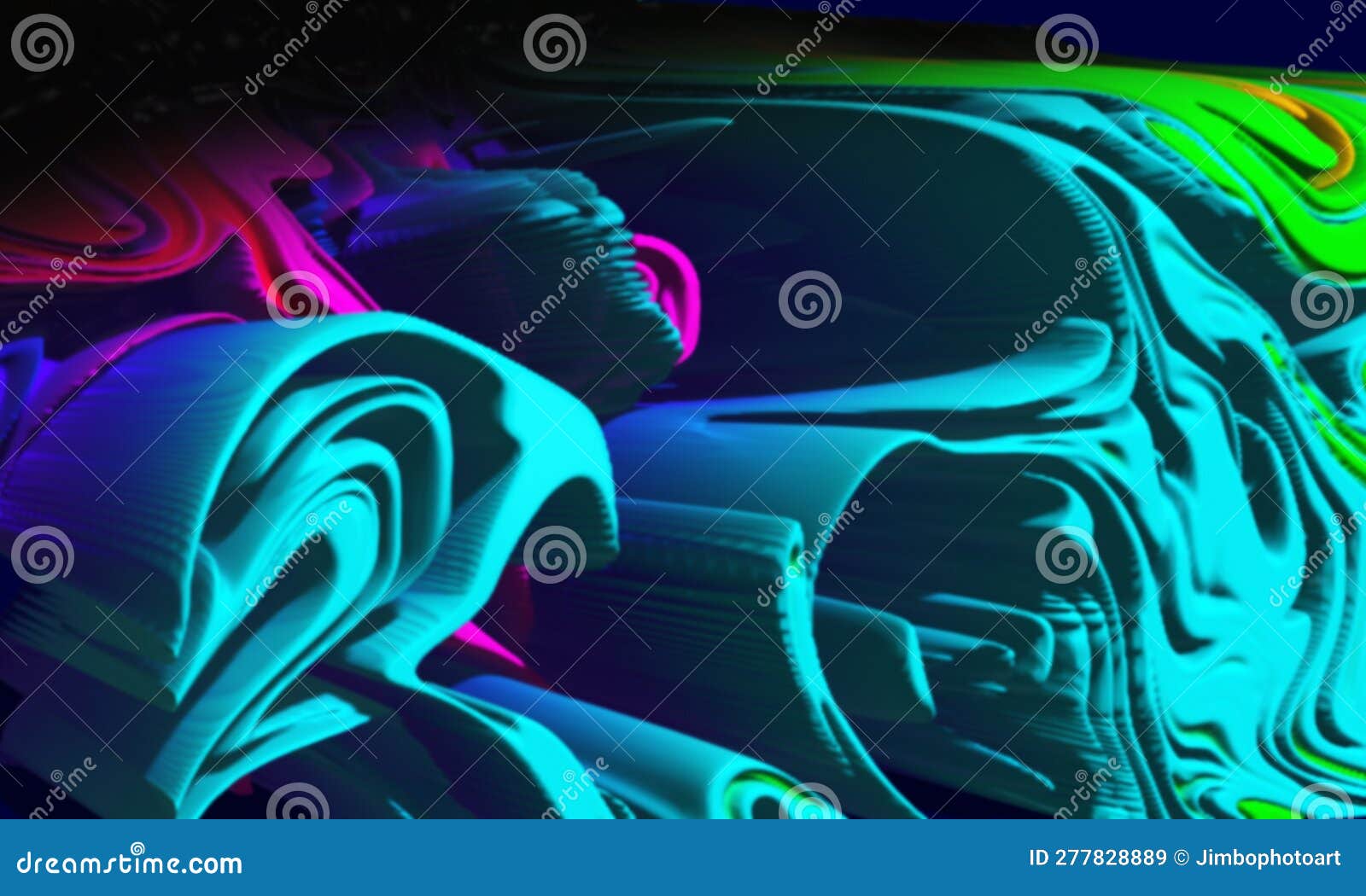 Multicolor Abstract Graphic 3D Background Stock Image - Image of ...
