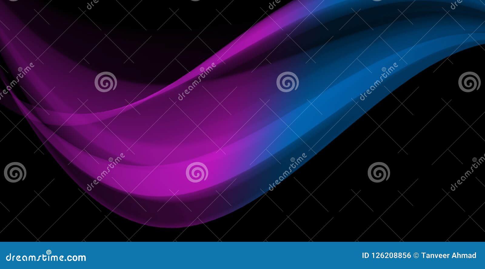 Multicolor Abstract Lines Background, Color Waves Wallpaper Stock ...