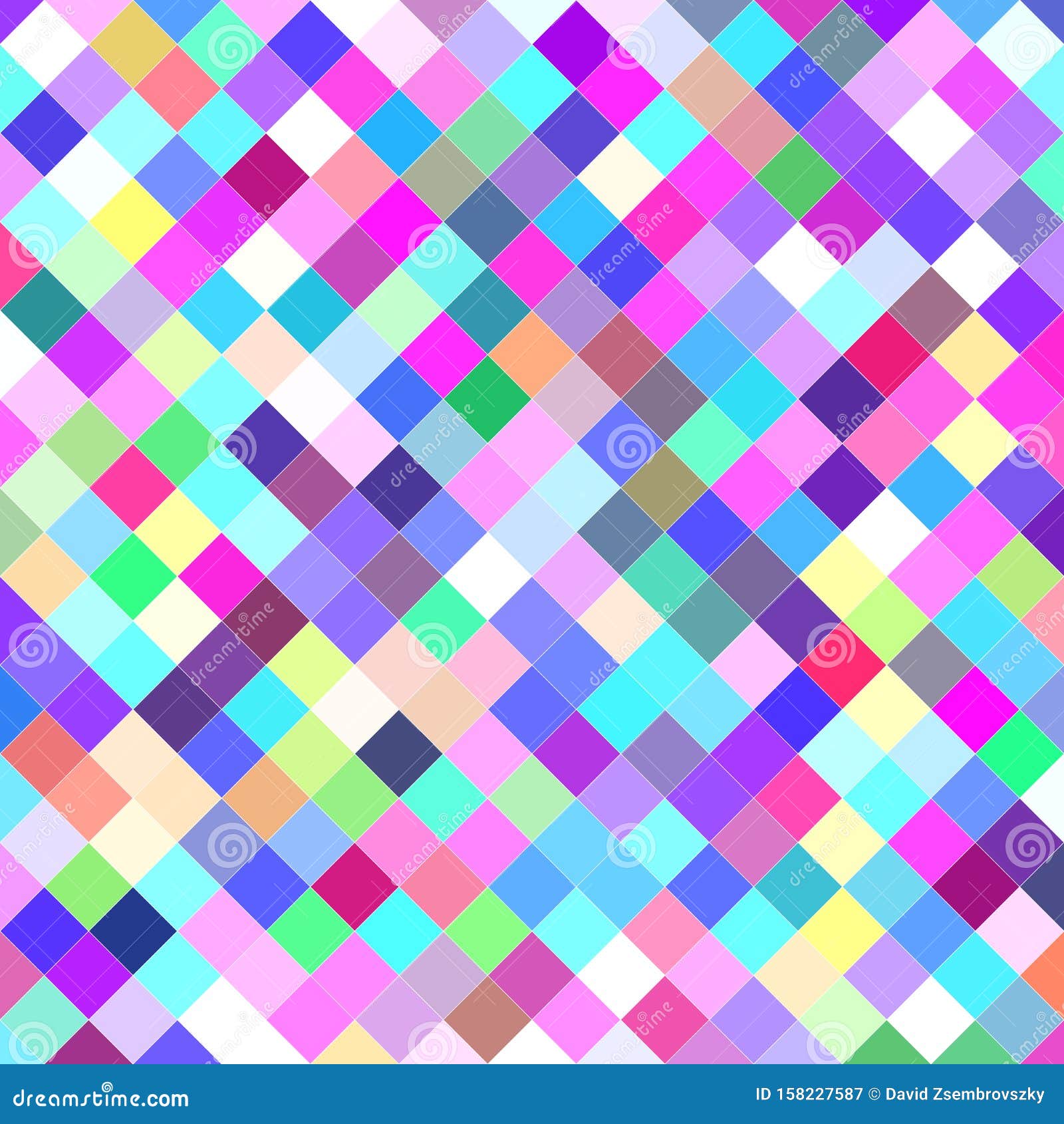 Multicolor Abstract Square Background Design Stock Vector ...
