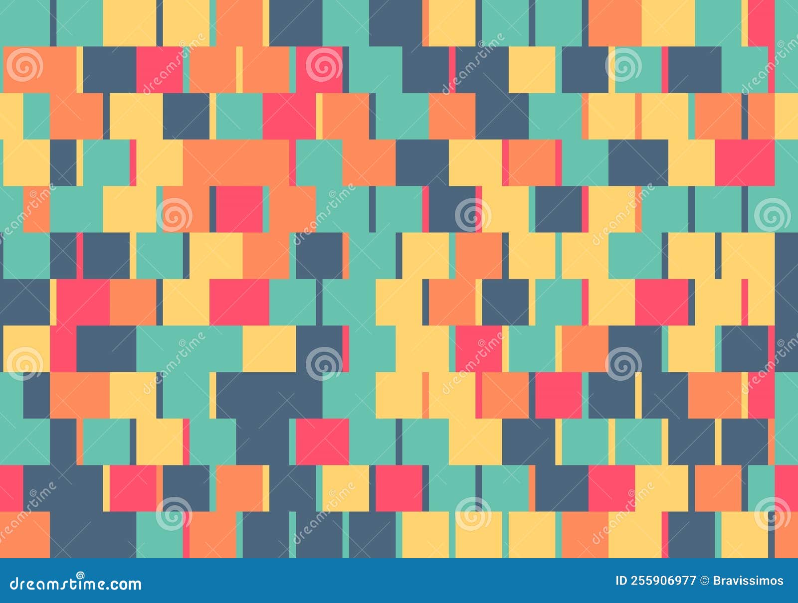 Multicolor Background Geometric Pattern Abstract Backdrop. Art ...