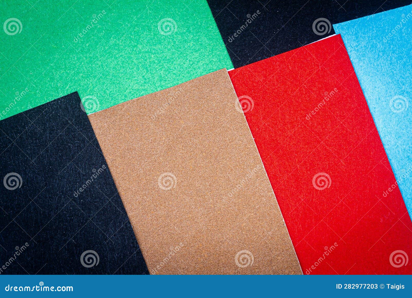 Multicolor Background from a Paper of Different Colors Stock Image ...