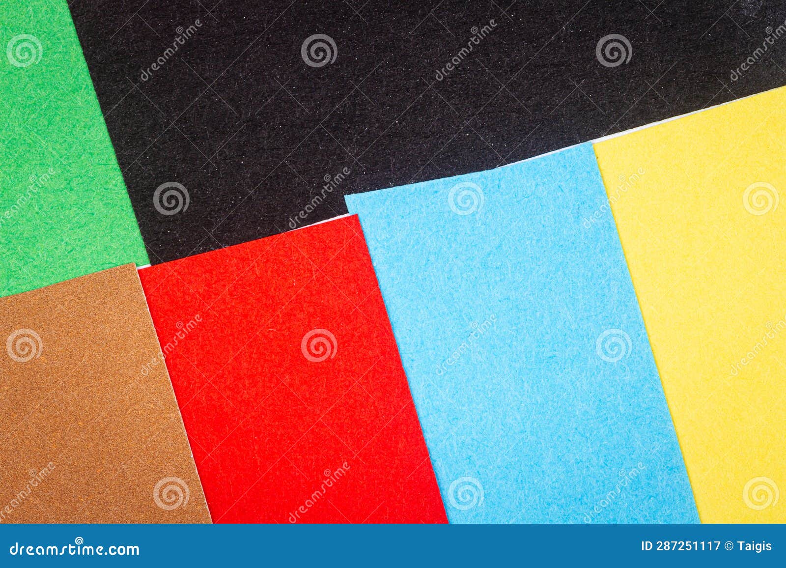 Multicolor Background from a Paper of Different Colors Stock Image ...