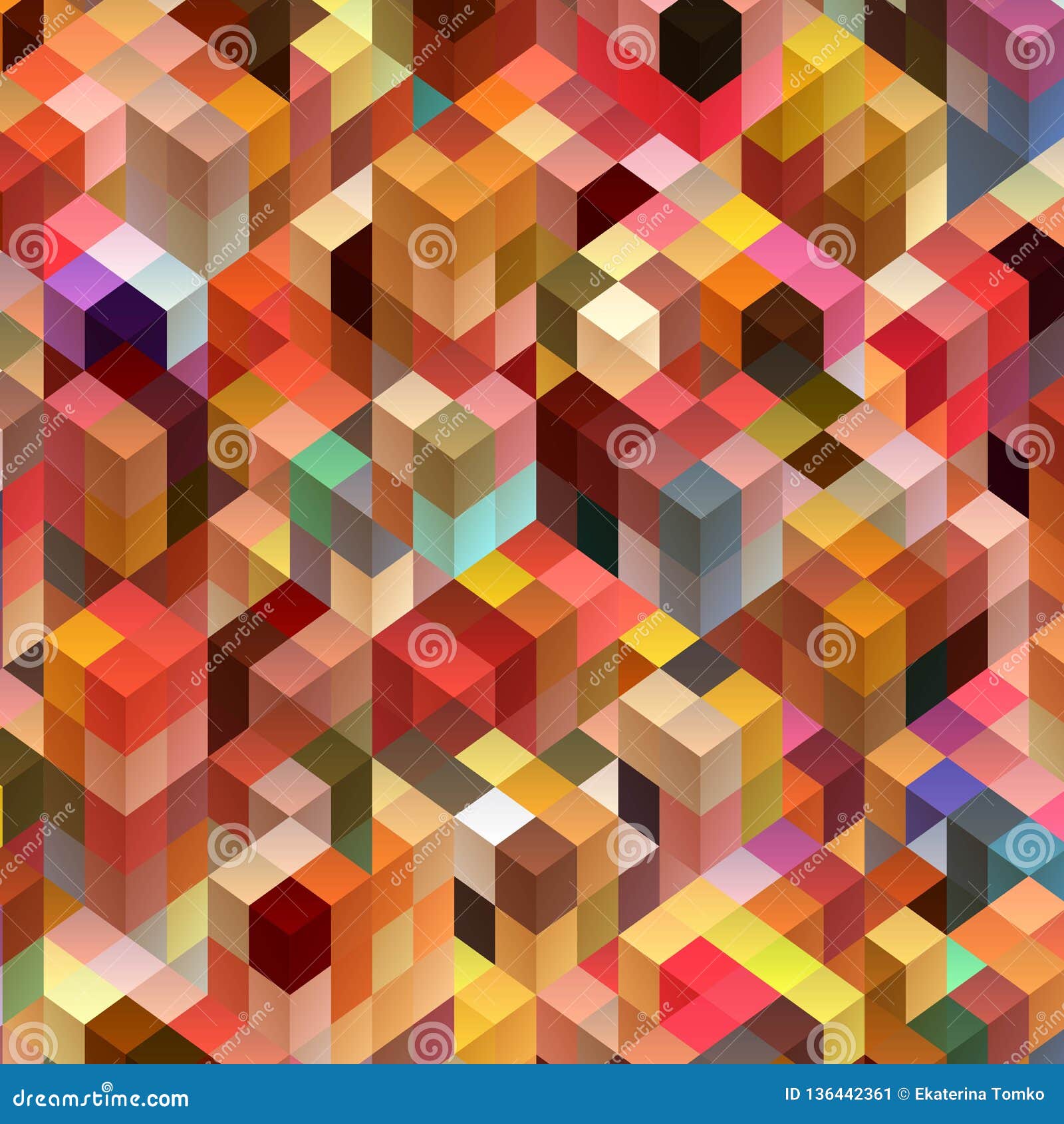 Multicolor Background. Polygonal Style Stock Vector - Illustration of ...