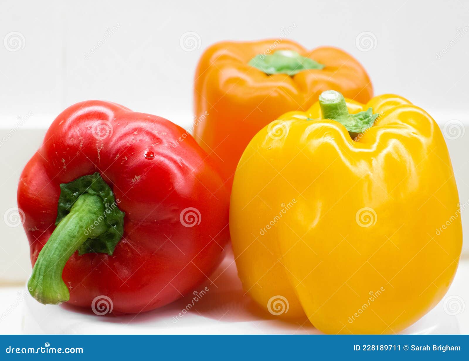 Multicolor Bell Peppers stock image. Image of bell, food - 228189711
